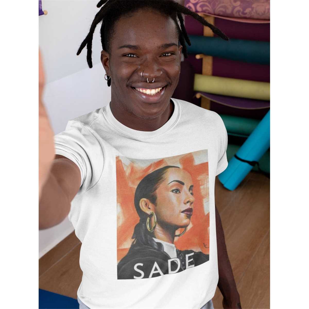 Sade Adu Art Men's Short Sleeve Tee - Inspire Uplift