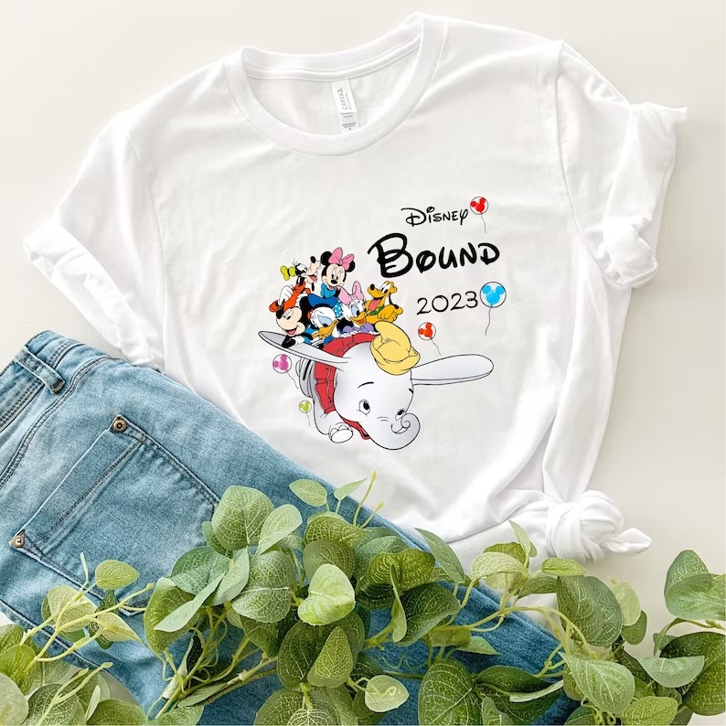 Disney Bound Dumbo Mickey And Friends 2023 Shirt, Disneyland | Inspire ...