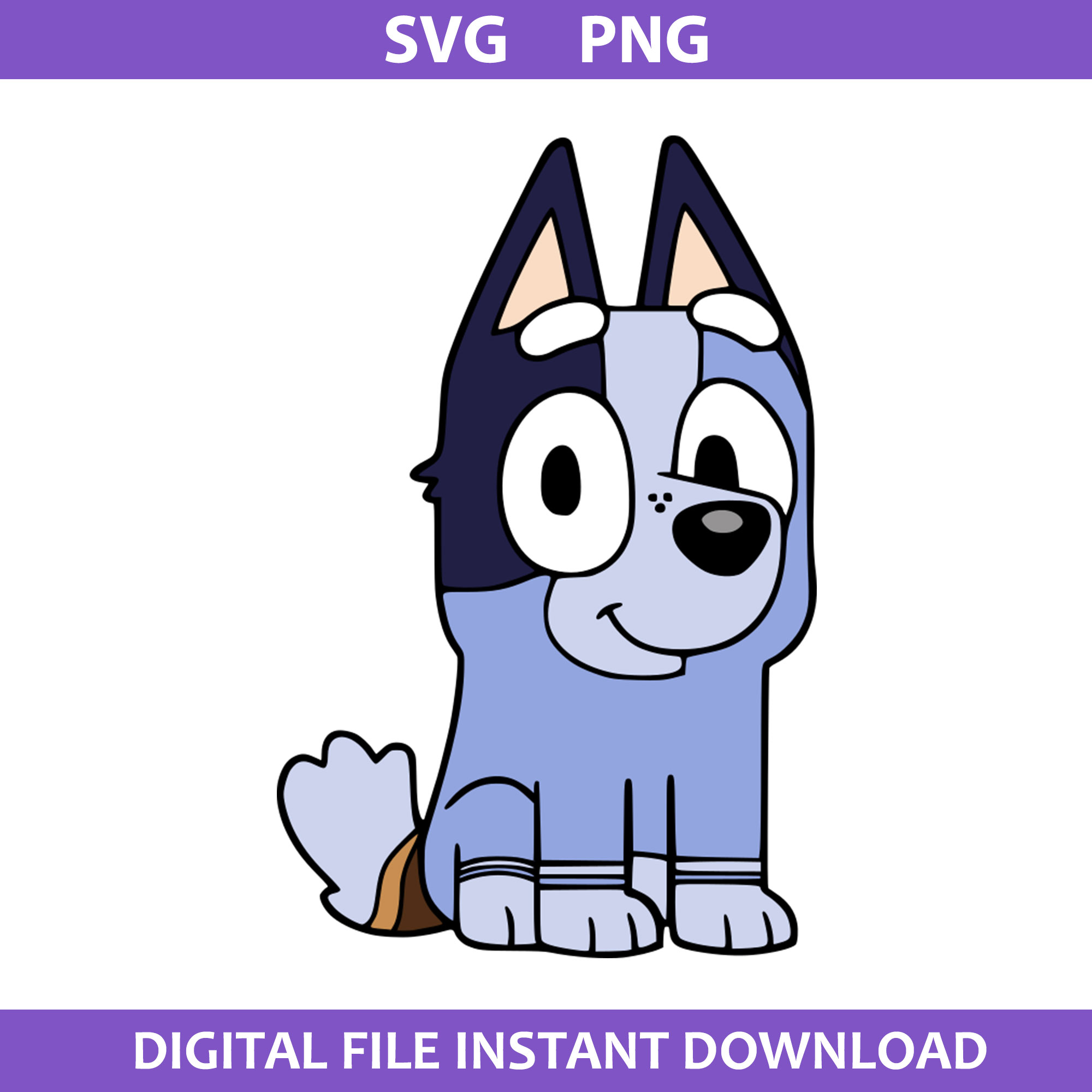 Bluey Socks Svg, Socks Dog Svg, Bluey Svg, Cartoon Svg, Png | Inspire ...