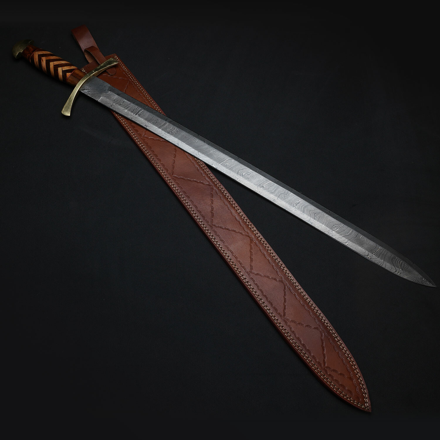 custom hunting swords damascus steel dagger handmade swords | Inspire ...