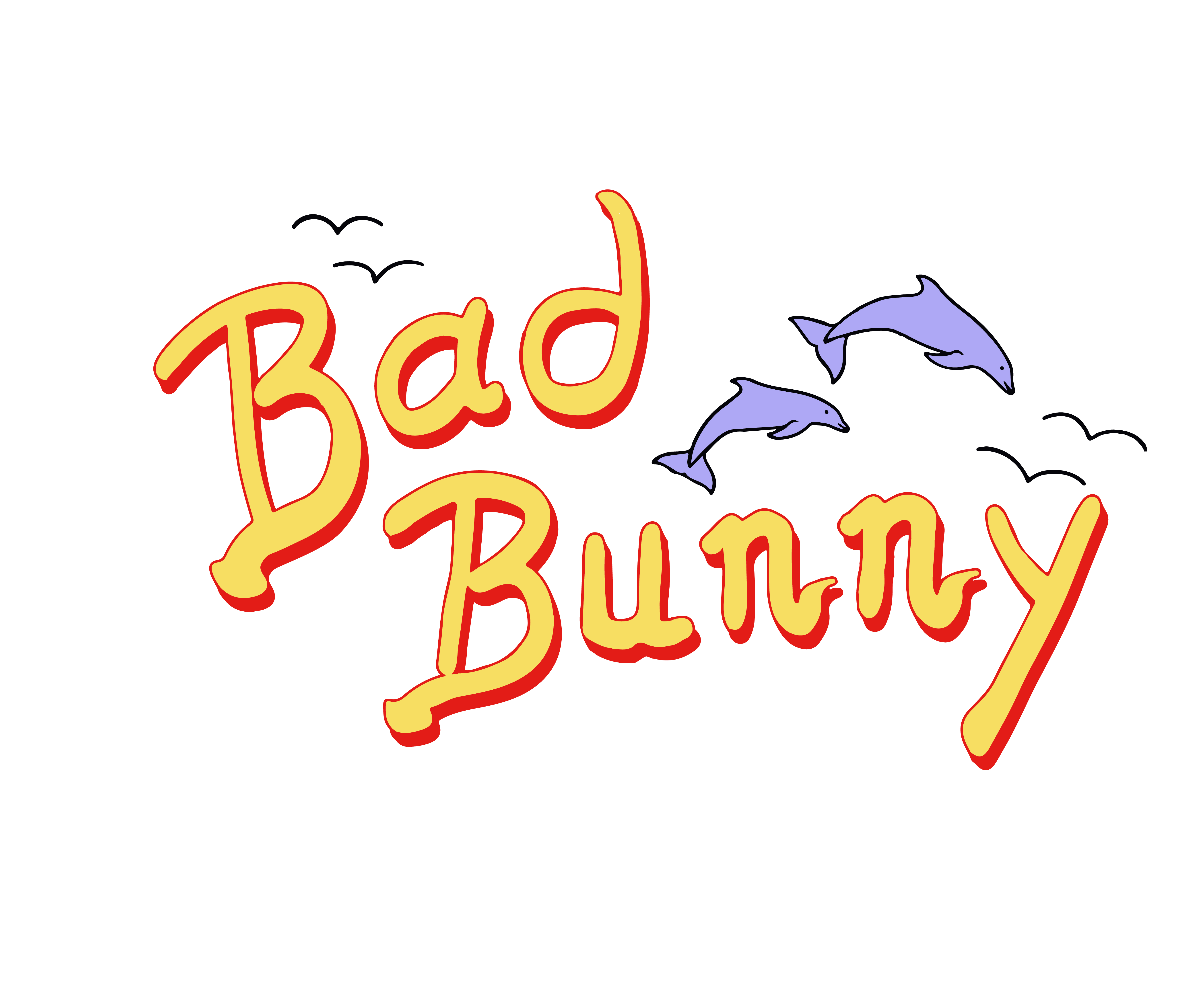 Bad Bunny Svg, Bad Bunny Heart SVG, Bad Bunny Logo SVG, Un V | Inspire ...