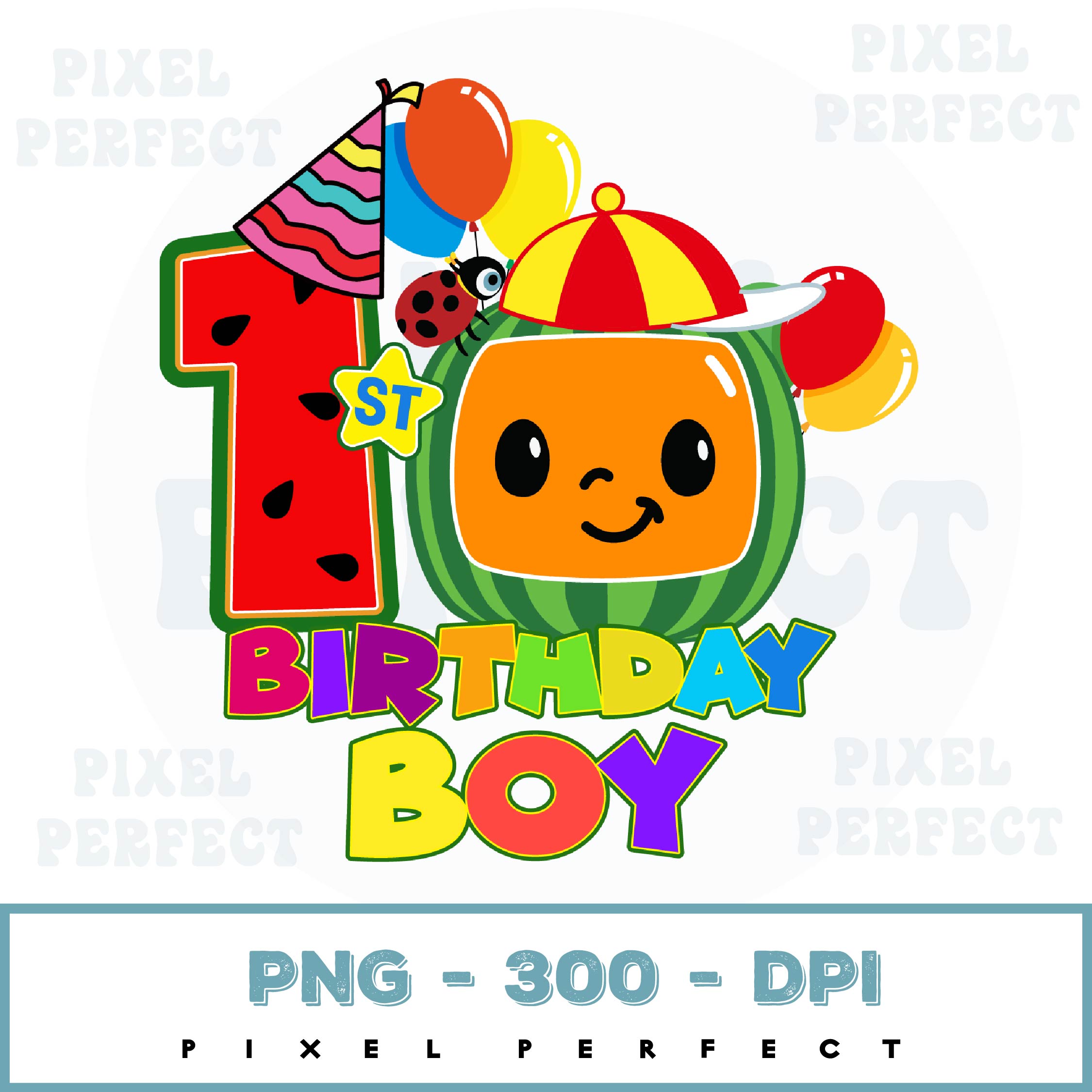 Cocomelon First Birthday Png, Cocomelon Png, Watermelon Png, | Inspire ...