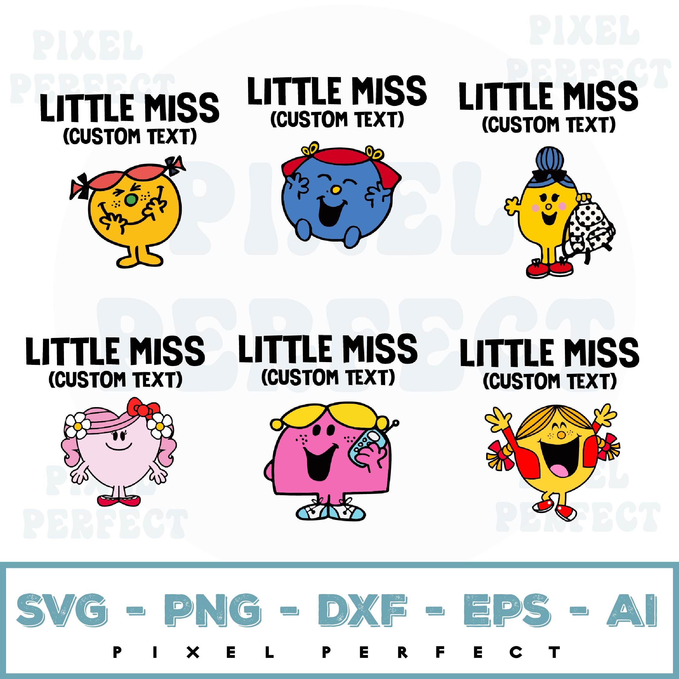 Customizable Little Miss & Mr Svg, Little Miss Svg, Little M | Inspire ...