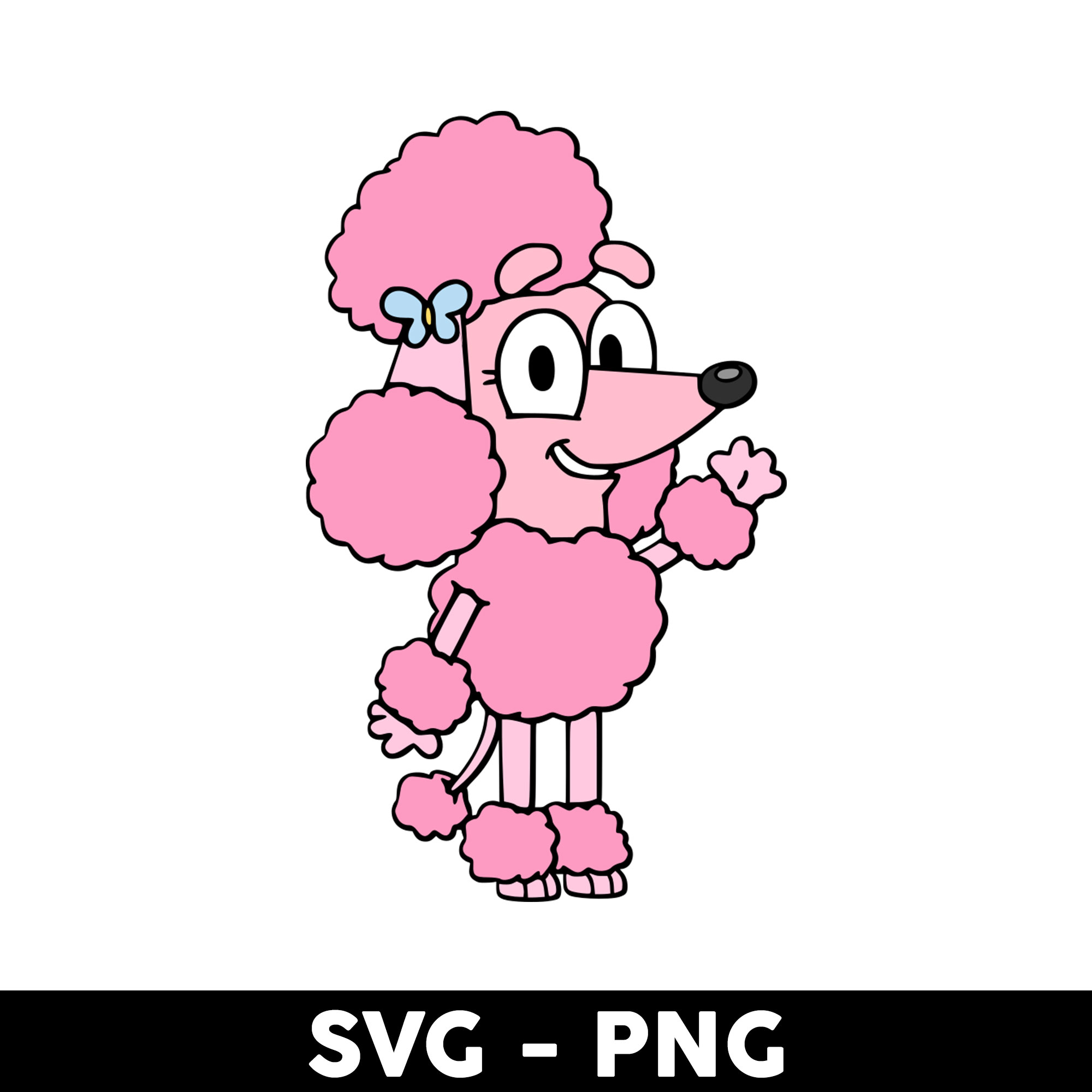 Coco Svg, Coco Bluey Svg, Bluey Svg, Bluey Dog Svg, Cartoon - Inspire ...