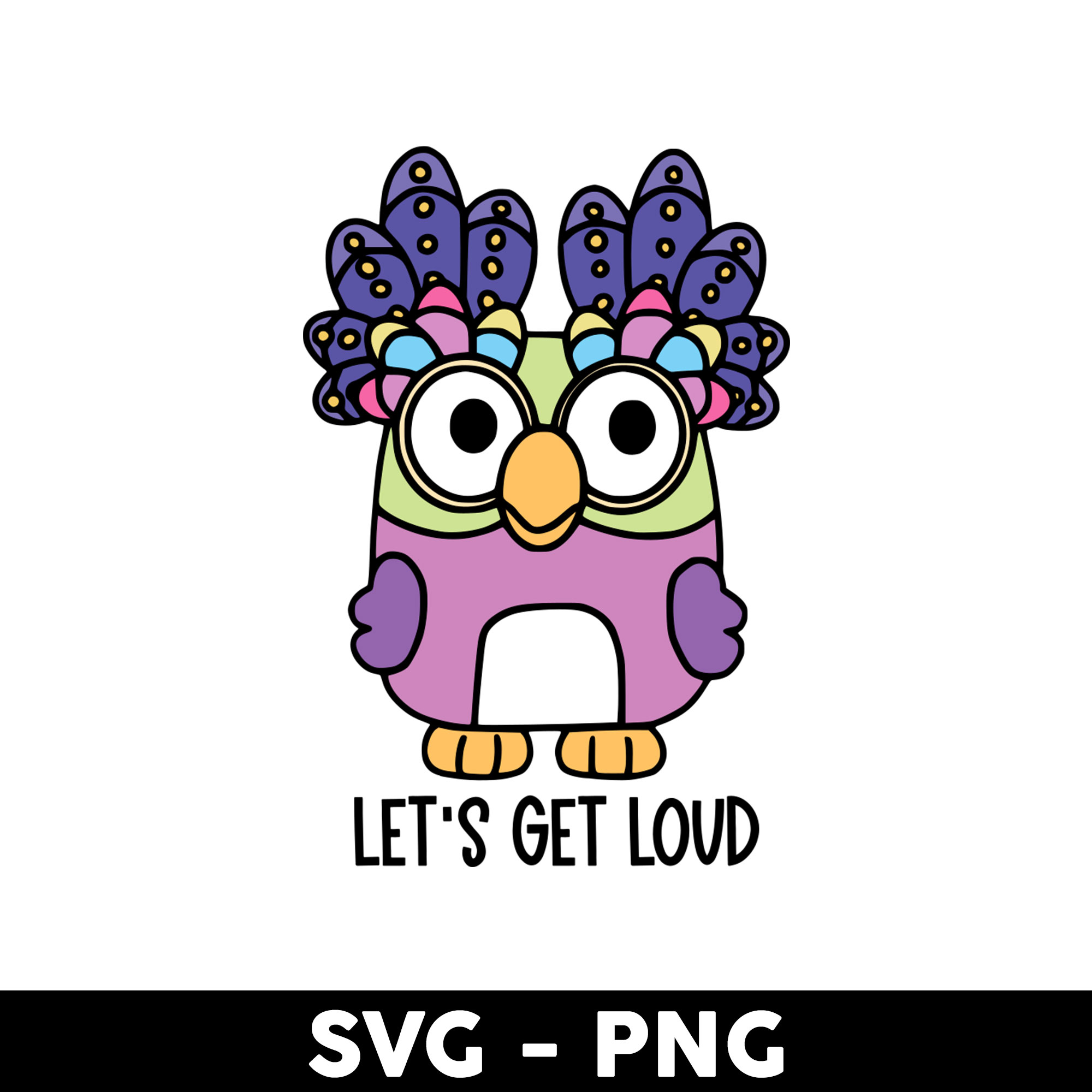 Chattermax In Color Svg, Chattermax Svg, Chattermax Bluey Sv - Inspire ...