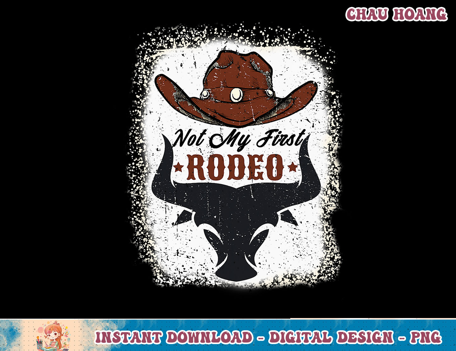 Not My First Rodeo Vintage Rodeo Western Country Cowboy T-Sh - Inspire ...