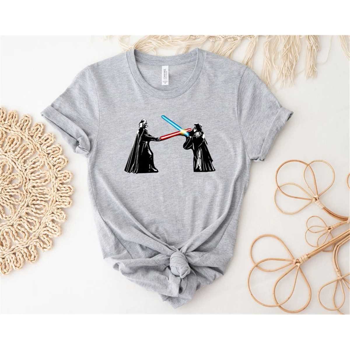Darth Vader Obi-wan Kenobi Shirt, Disney Star Wars Shirts, - Inspire Uplift