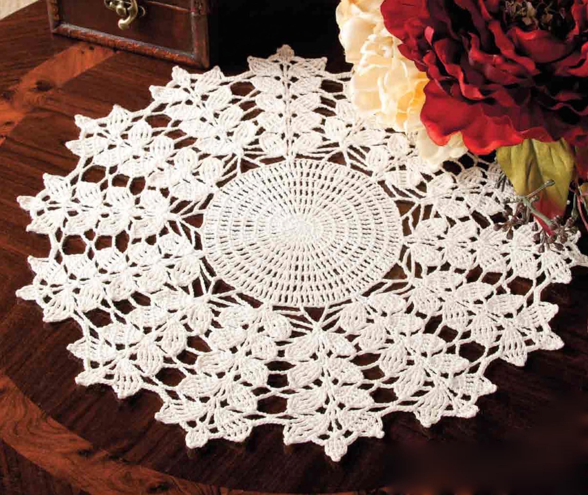 Doily Fall Foliage Crochet pattern - Home Decor Gift Ideas - | Inspire ...