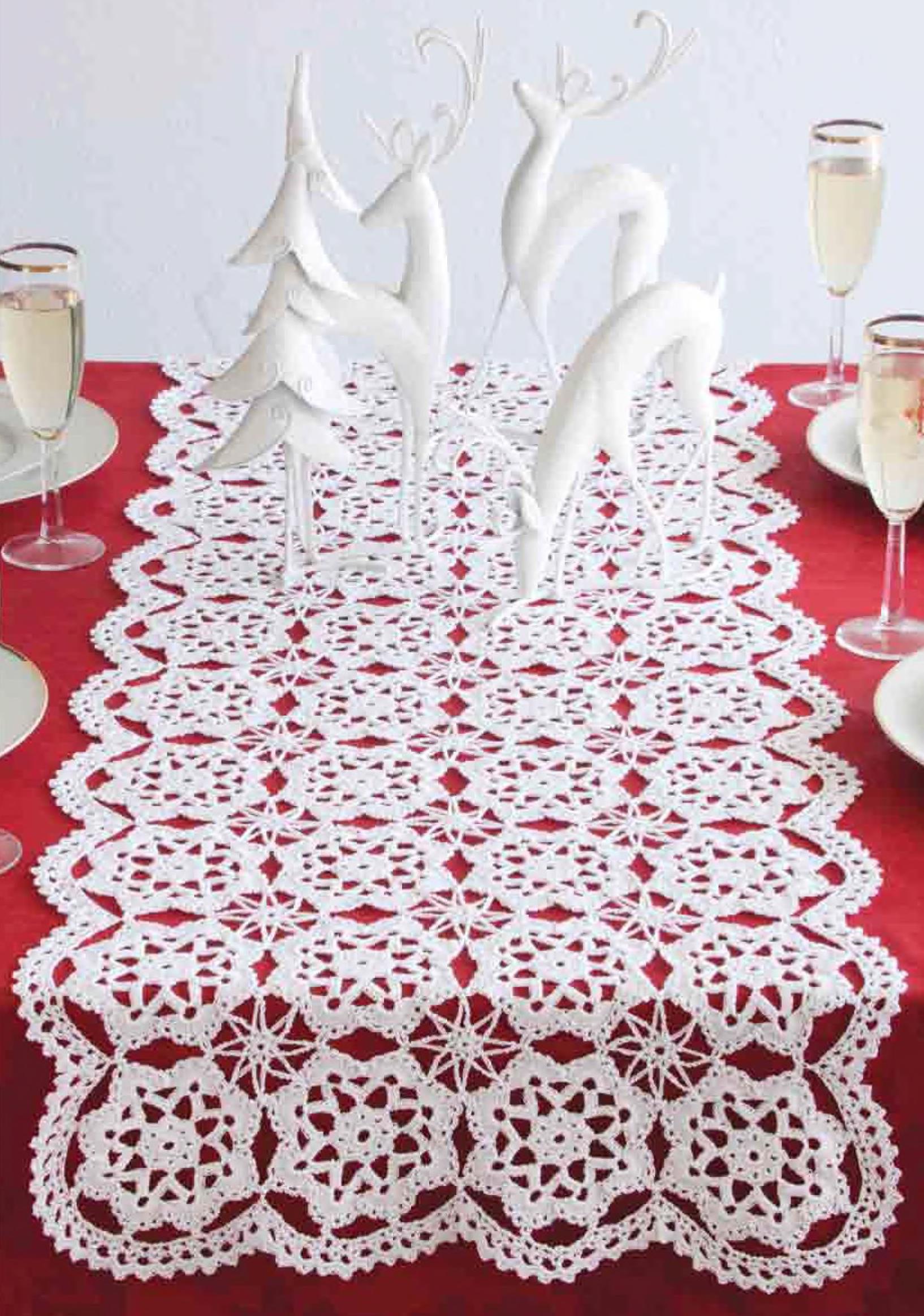 Doily Runner Crochet pattern - Home Decor Gift Ideas - instr | Inspire ...