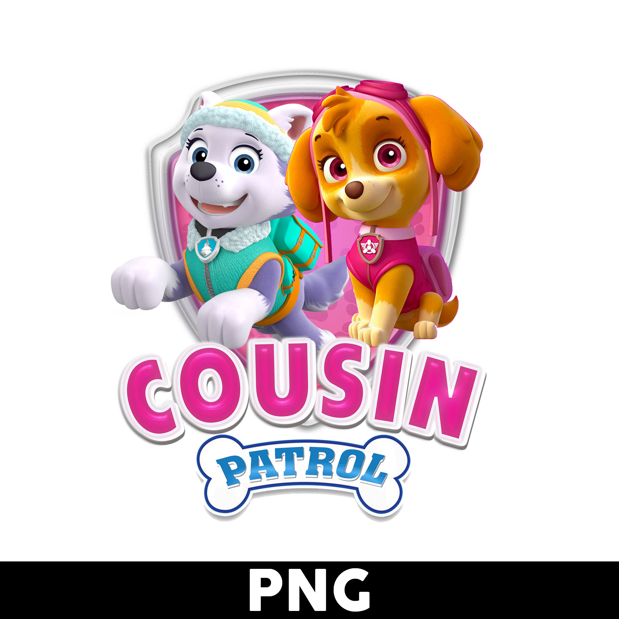 Cousin Paw Patrol Png, Paw Patrol Png, Skye Everest Paw Patr | Inspire ...