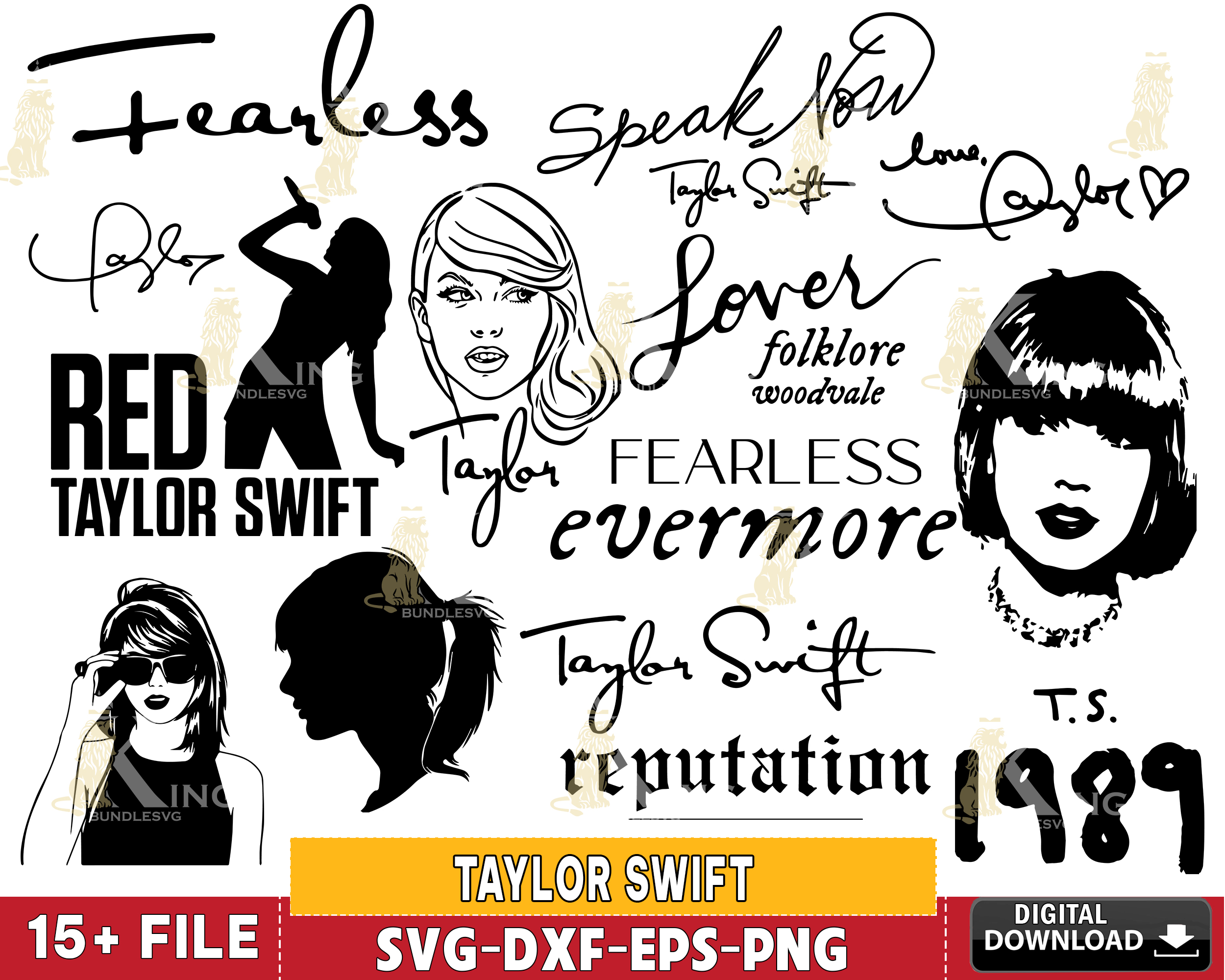 15 file Taylor Swift svg bundle | Inspire Uplift