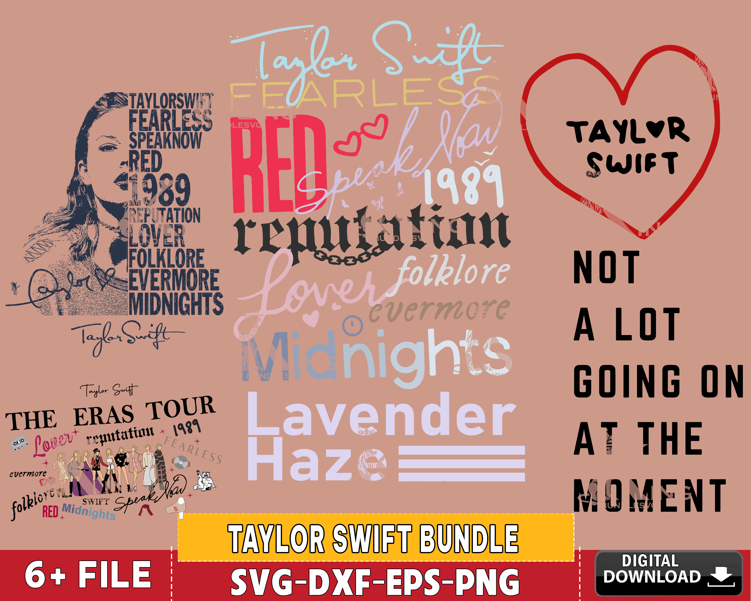 Taylor Swift bundle svg,taylor swiftie svg Bundle | Inspire Uplift