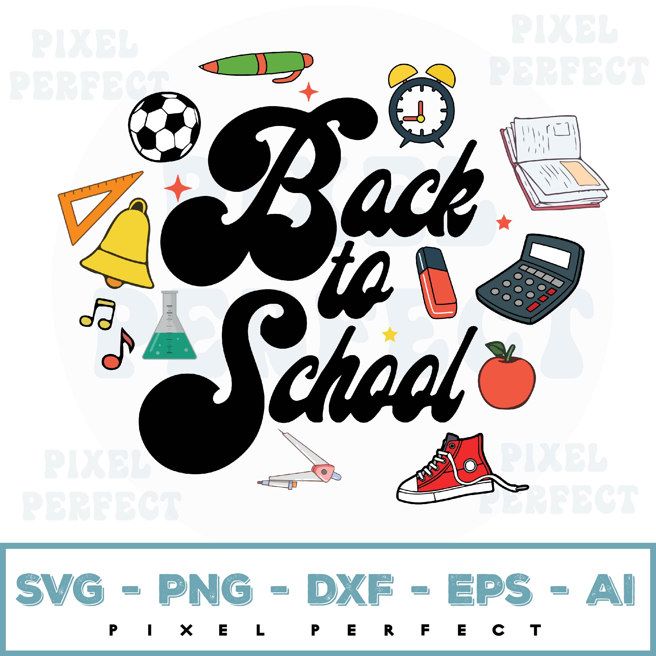 School Svg, Back To School Svg, Back To School Svg PNG, Teac | Inspire ...