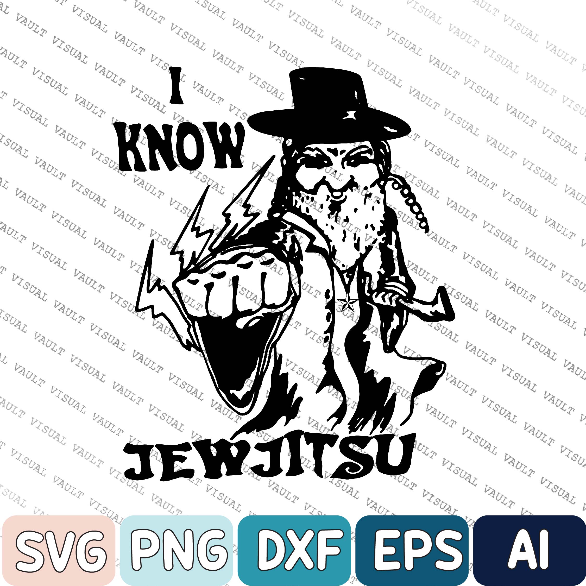 I know jew jitsu Svg | Inspire Uplift