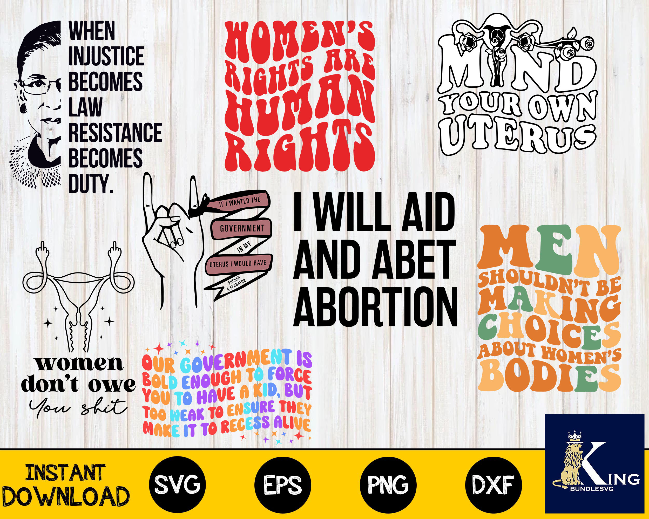 pro choice svg, bundle pro choice svg, pro choice Digital Do - Inspire ...