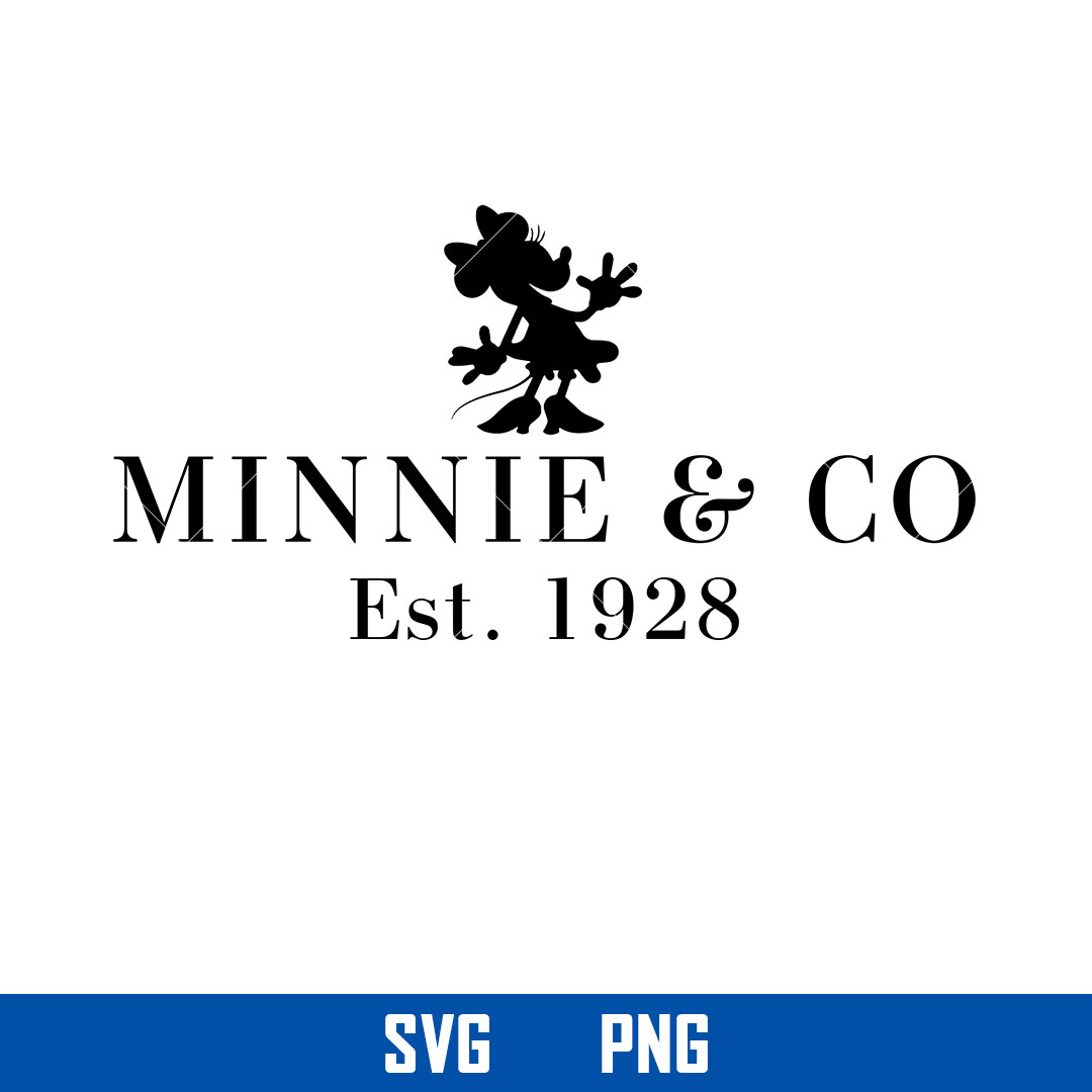 Minnie & Co Est.1928 Svg, Minnie Mouse Svg, Disney Svg, Png | Inspire ...