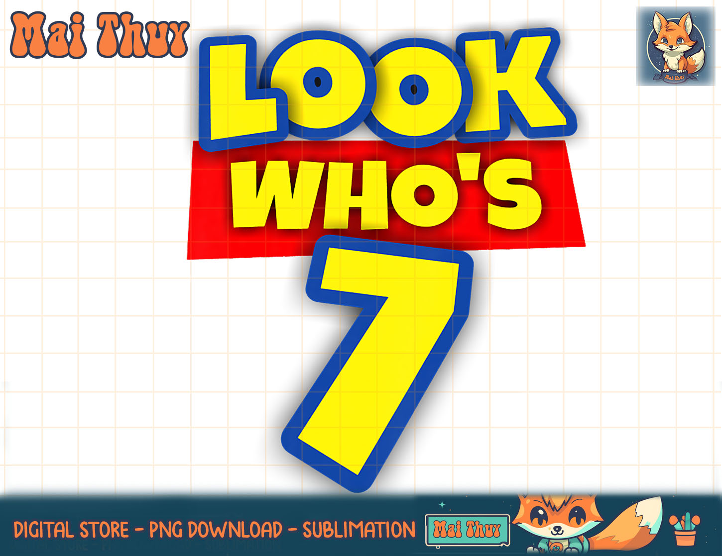 Kids 7 Year Old Birthday Party Toy Theme Boys Girls Look Who | Inspire ...