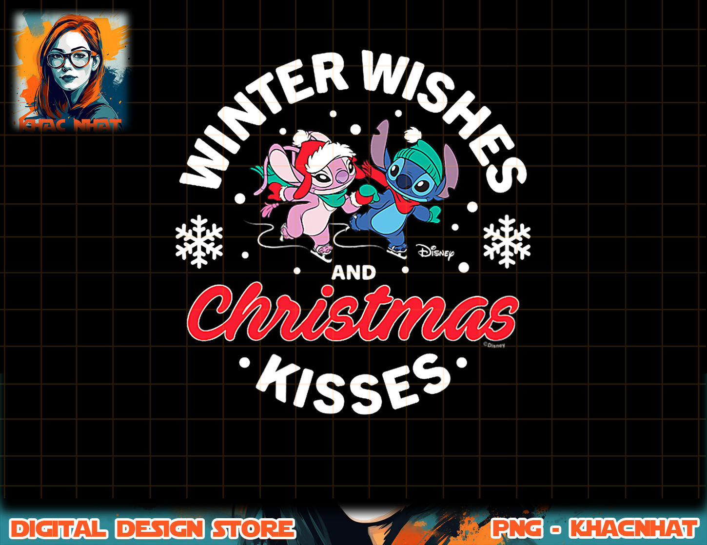 Disney - Lilo & Stitch Winter Wishes And Christmas Kisses pn | Inspire ...