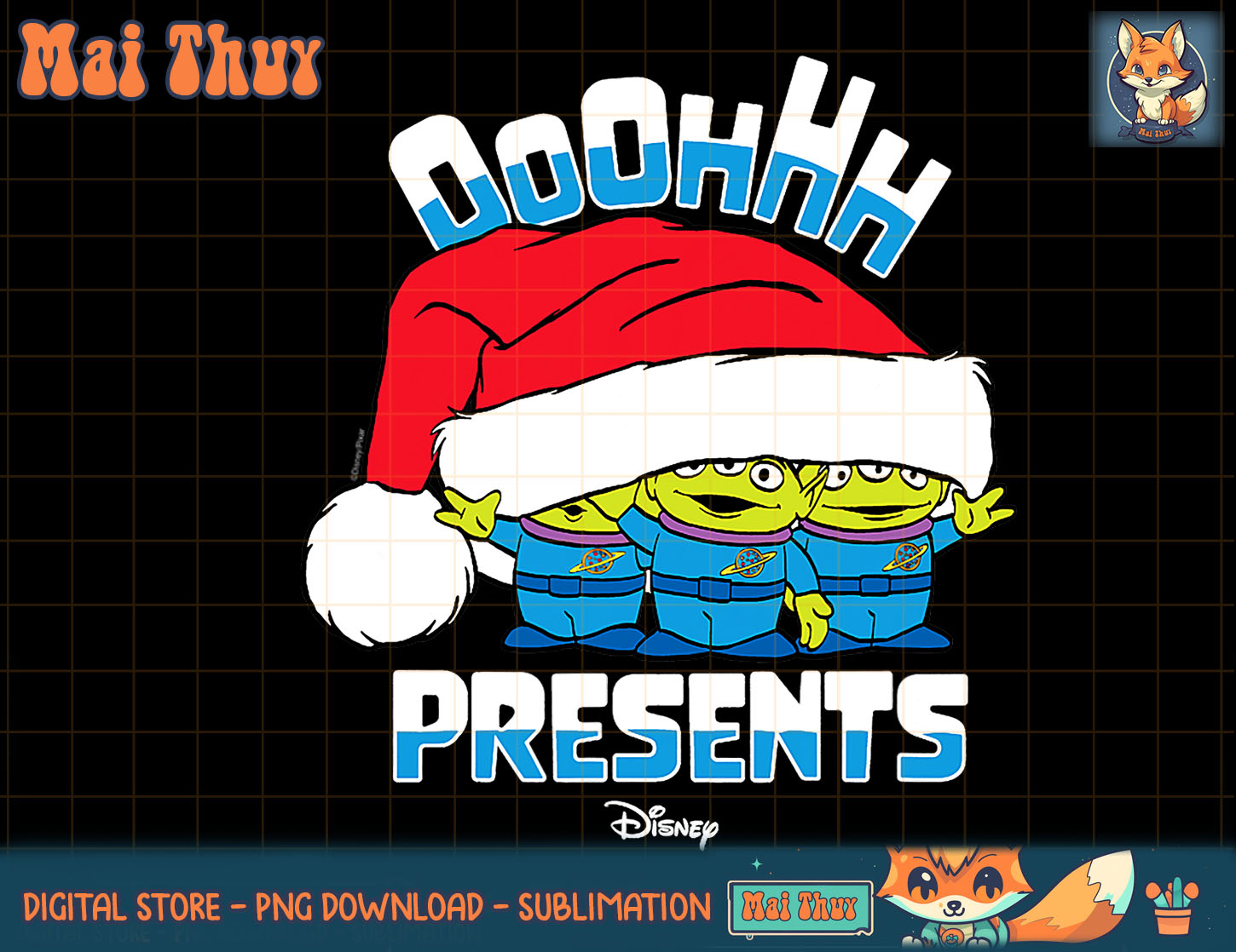 Toy Story - Ohhh Presents T-Shirt copy png | Inspire Uplift