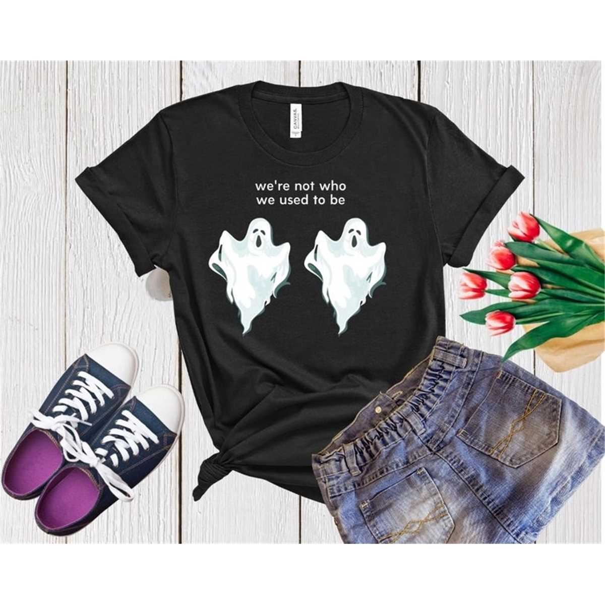 Two Ghosts Inspired Unisex Tee - Handmade ORIGINAL DESIGN - Inspire Uplift