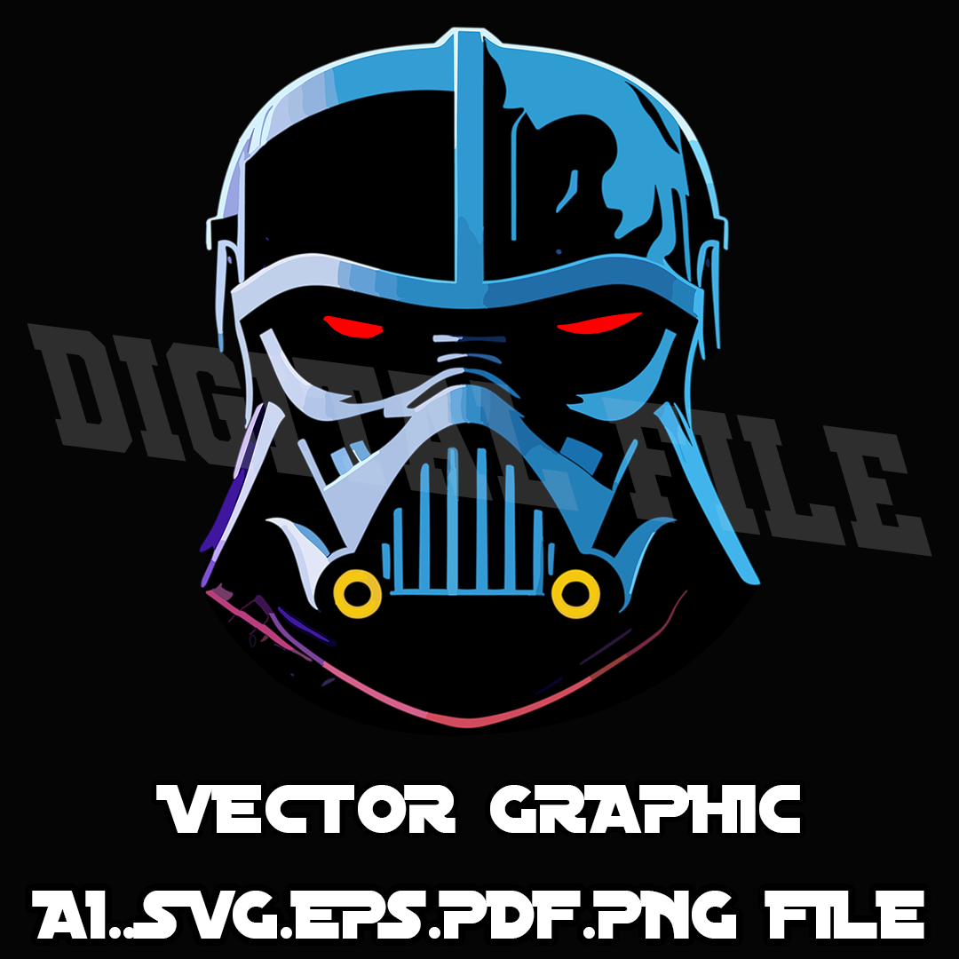 Star Wars Imperial Stormtrooper Vector Graphic SVG.AI.EPS.PD - Inspire ...