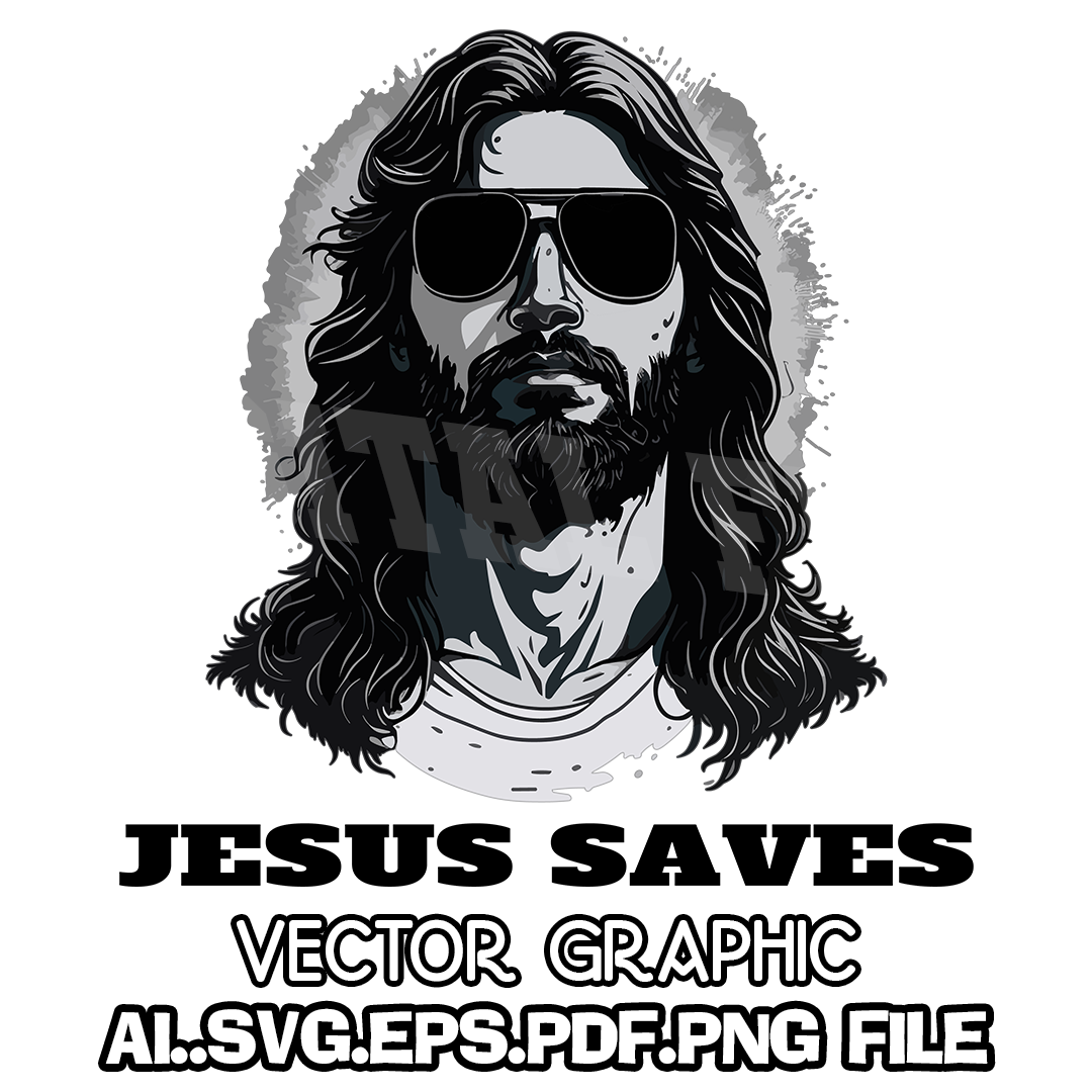 Jesus Saves Vector Graphic SVG.AI.EPS.PDF.PNG DOWNLOAD DIGIT | Inspire ...