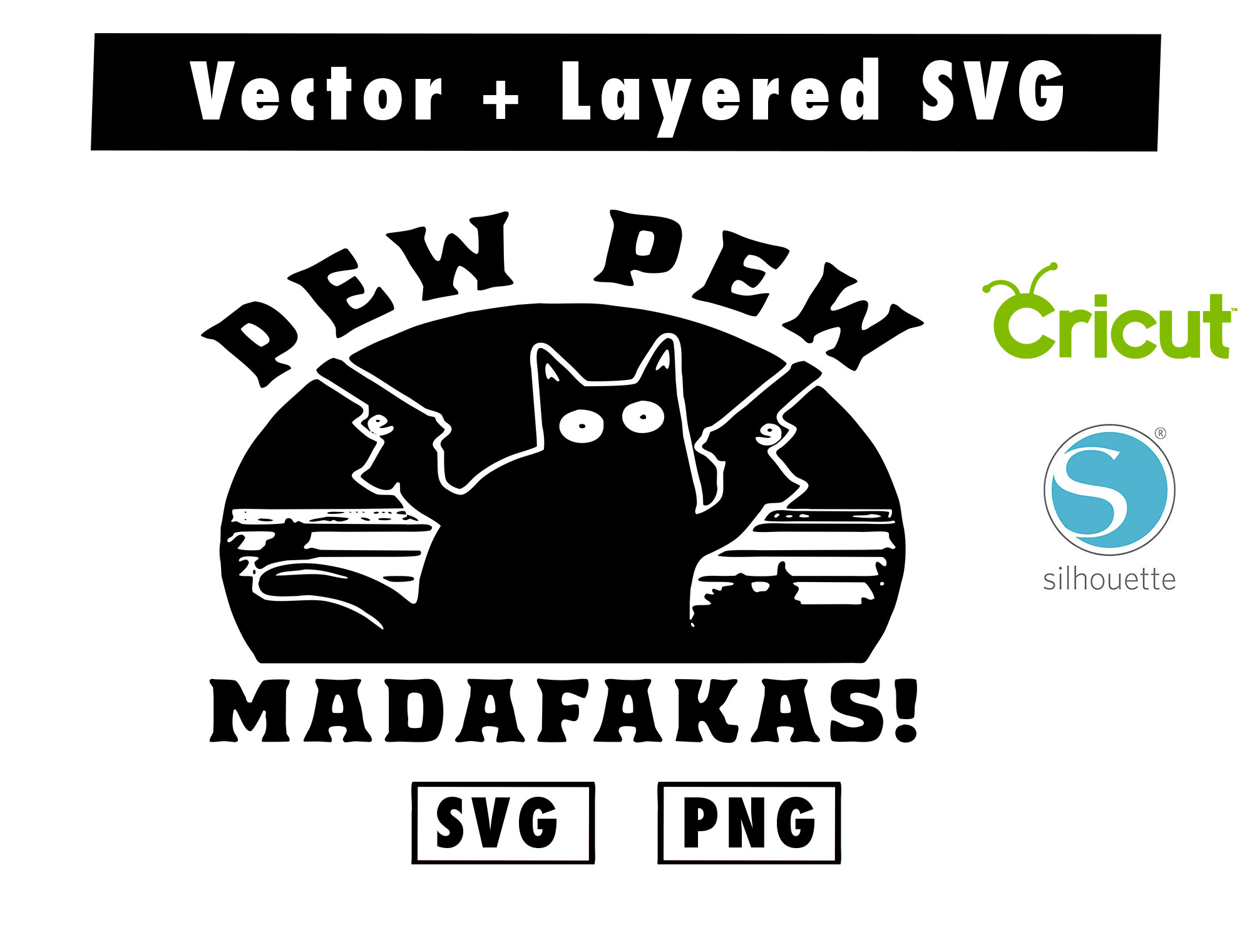 pew pew madafaka svg & png files for cricut machine , anime | Inspire ...