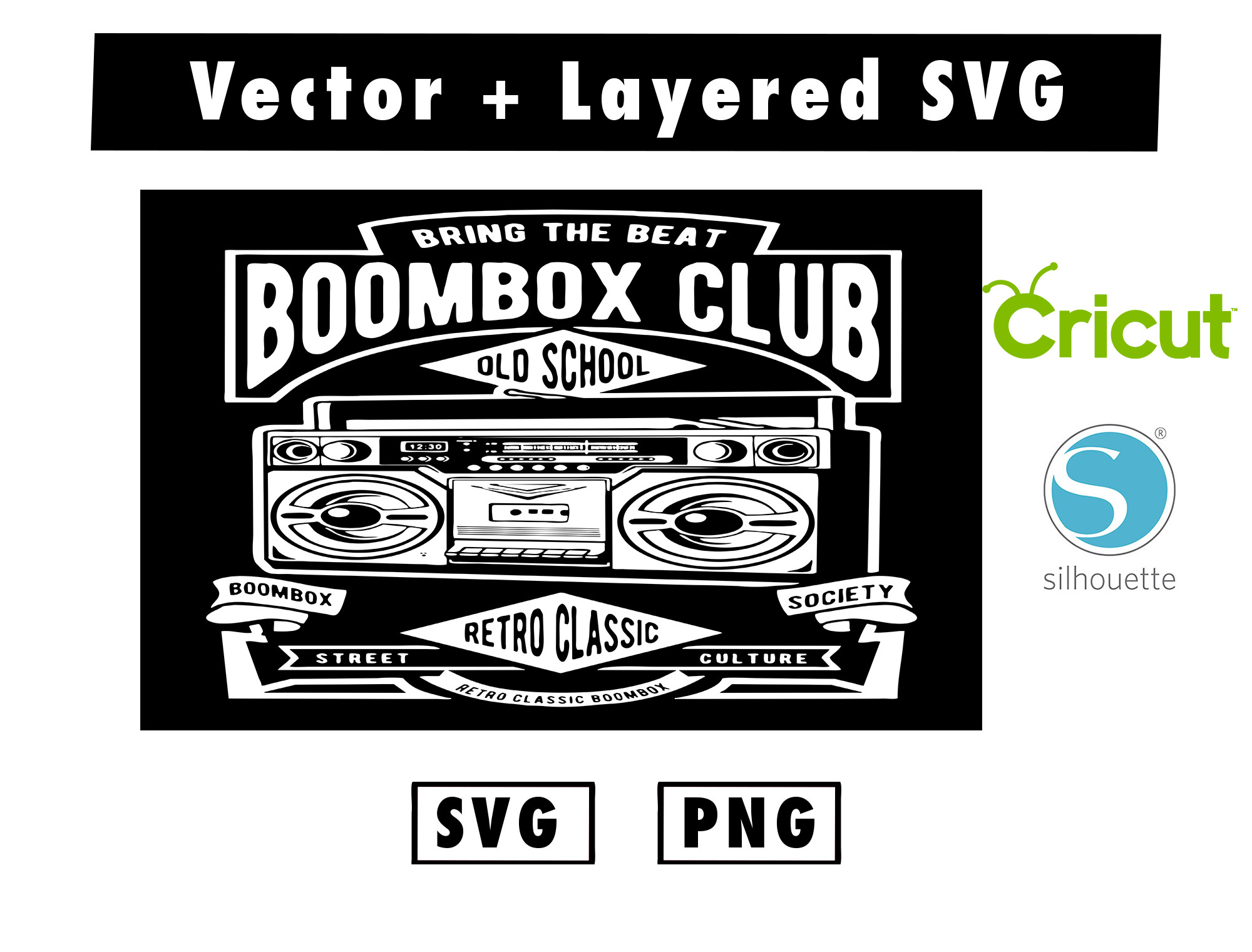 Boombox svg & png files for cricut machine , anime svg , man | Inspire ...