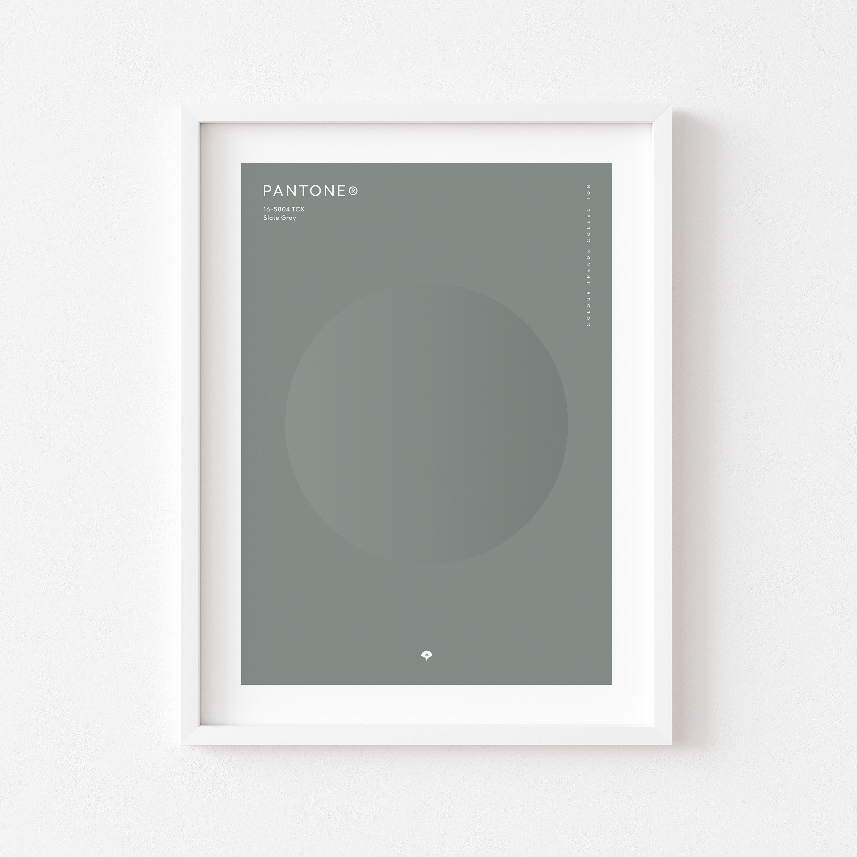 Slate Gray Pantone Color Digital Print, Olive Green Color | Inspire Uplift