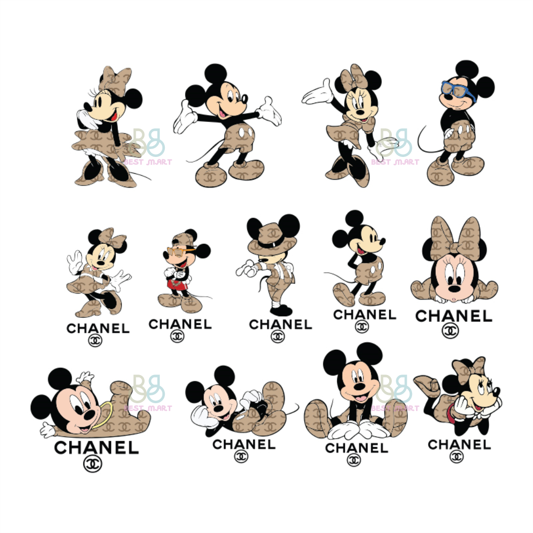 Disney Channel Bundle Svg, Mickey Mouse Svg, Minnie Mouse Sv | Inspire ...