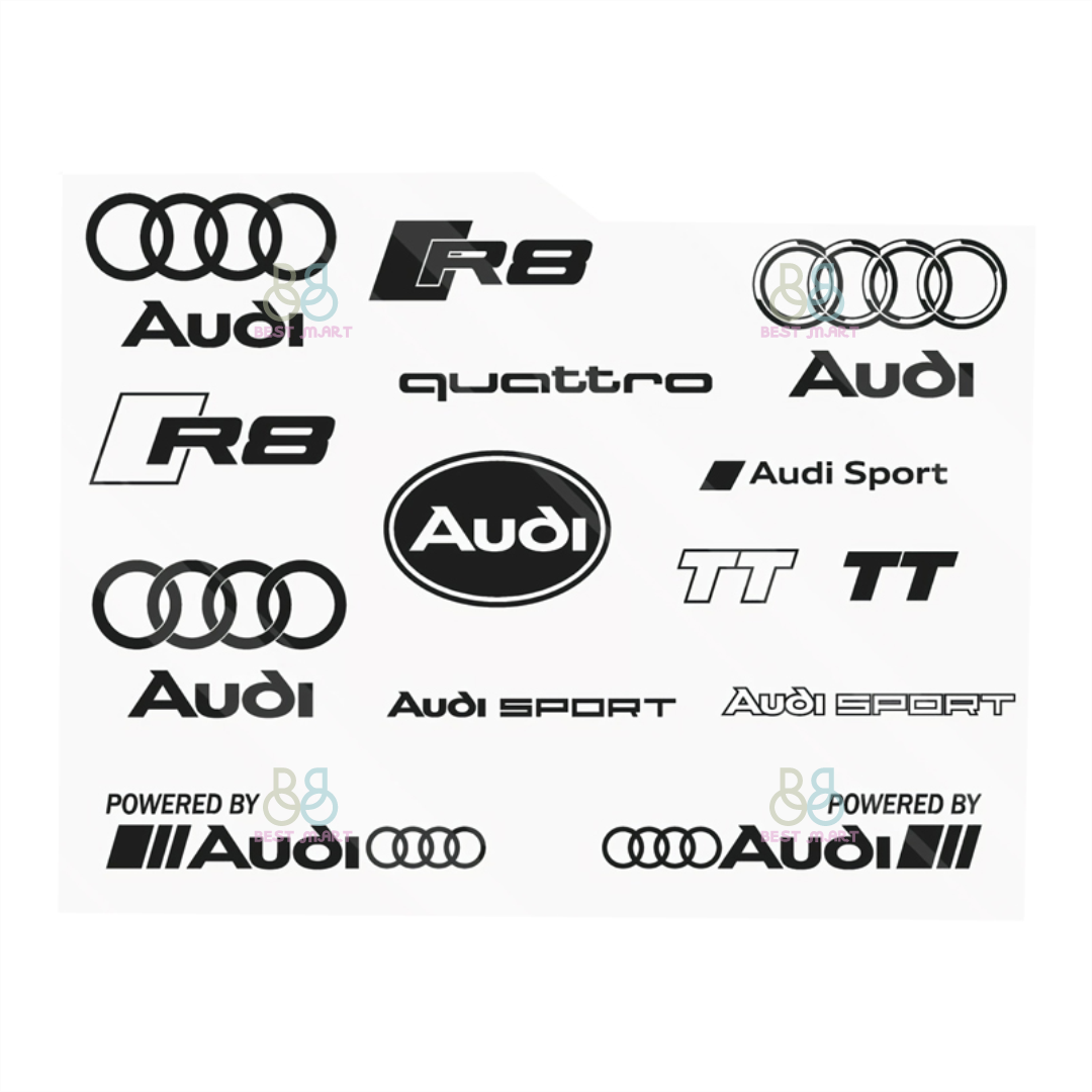 Famous Logo Audi Bundle Svg, Audi Logo Svg, Audi Brand Svg, | Inspire ...
