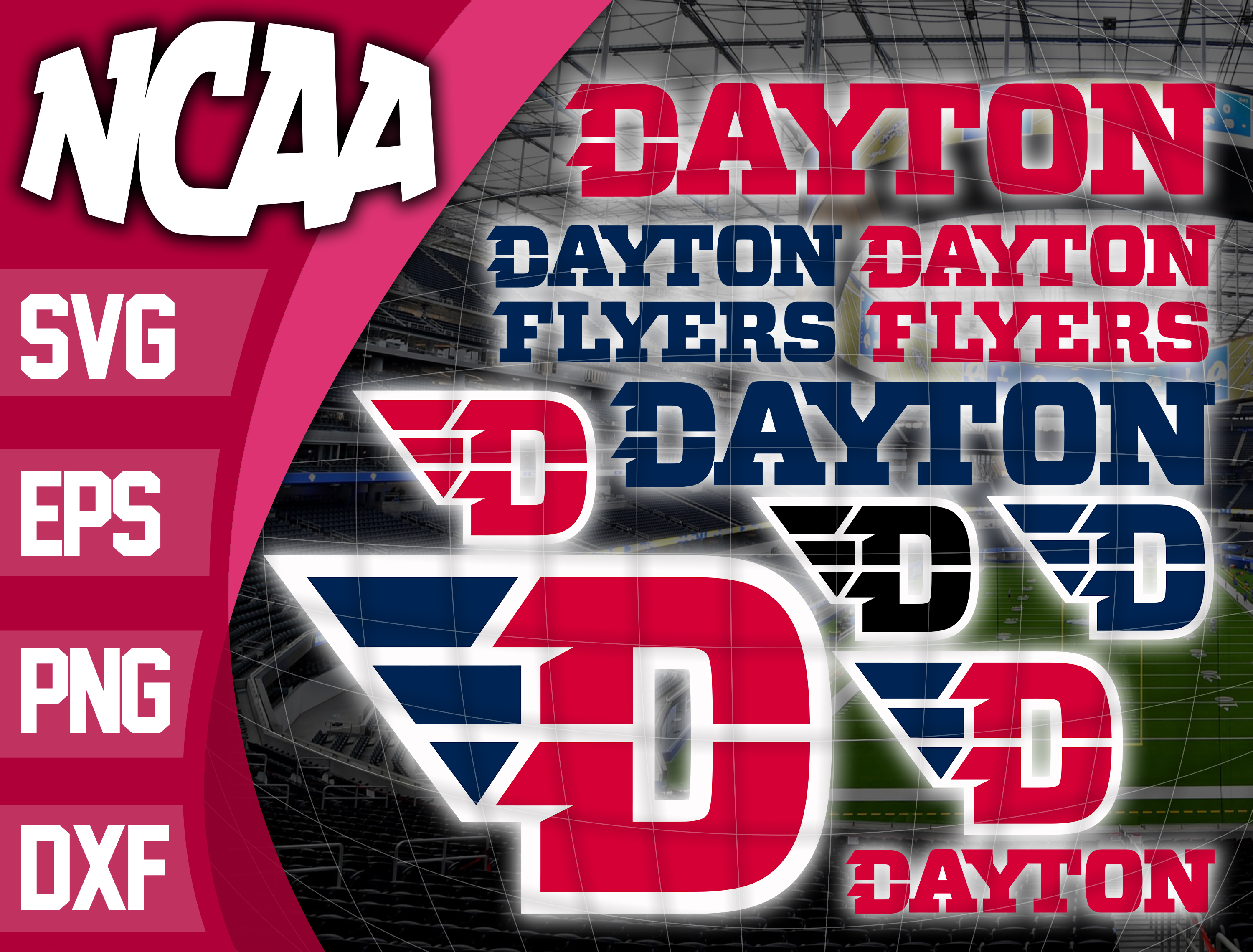 Logo Dayton Flyers bundle ncaa svg, ncaa svg ,Instant downdl | Inspire ...
