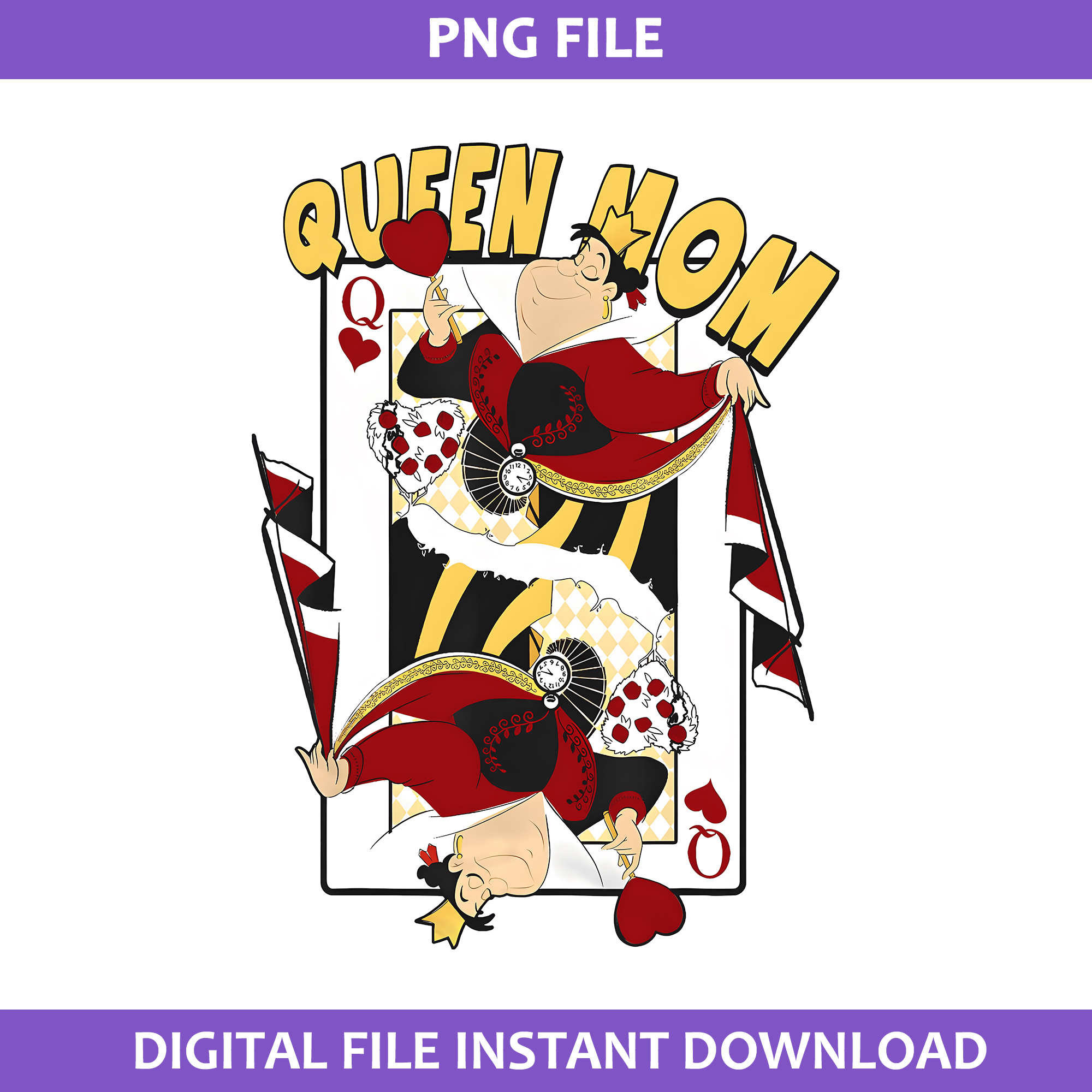 Queen Mom Png, Disney Mom Png, Disney Png Digital File - Inspire Uplift