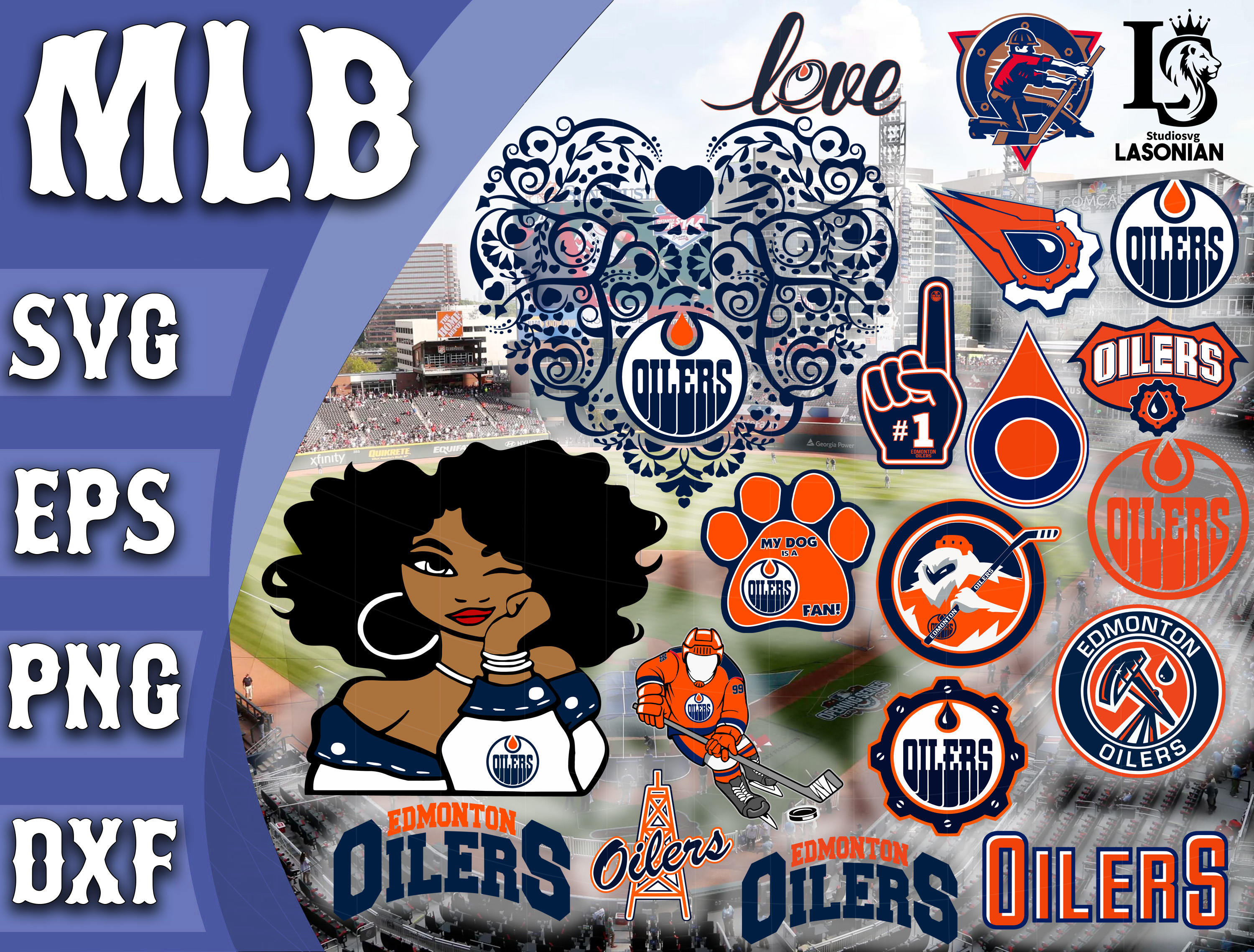 Edmonton Oilers bundle mlb svg , mlb svg , Instant Download | Inspire ...