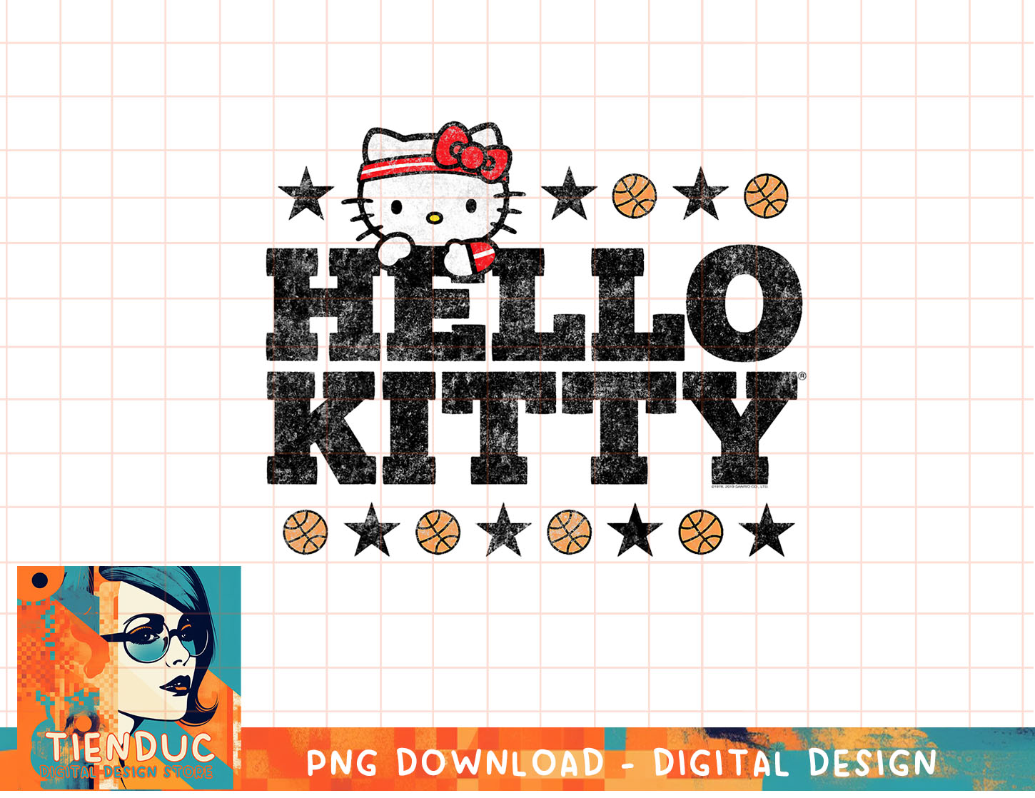 Hello Kitty Basketball Star T-Shirt.pngHello Kitty Basketbal | Inspire ...