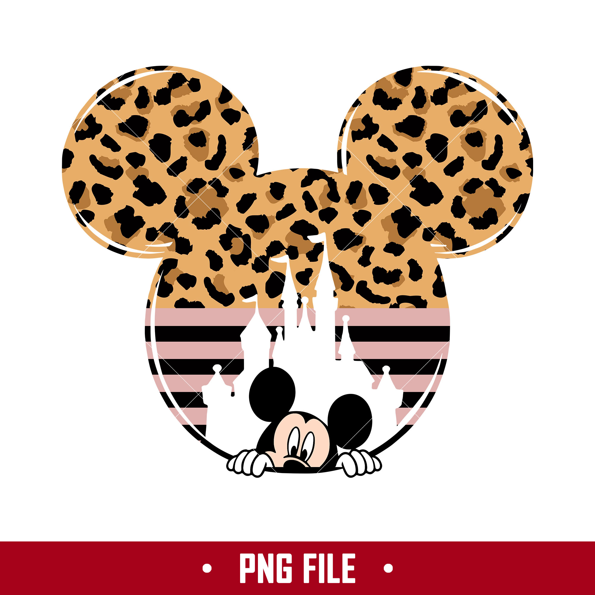 Mickey Ears Leopard Png, Mickey Mouse Png, Disney Png Digita | Inspire ...