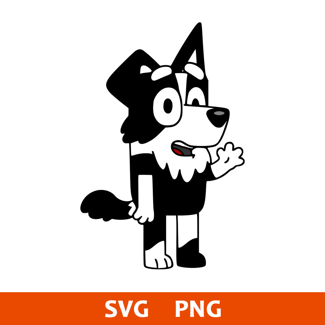 Bluey Mackenzie Svg, Mackenzie Dog Svg, Bluey Svg, Cartoon S | Inspire ...
