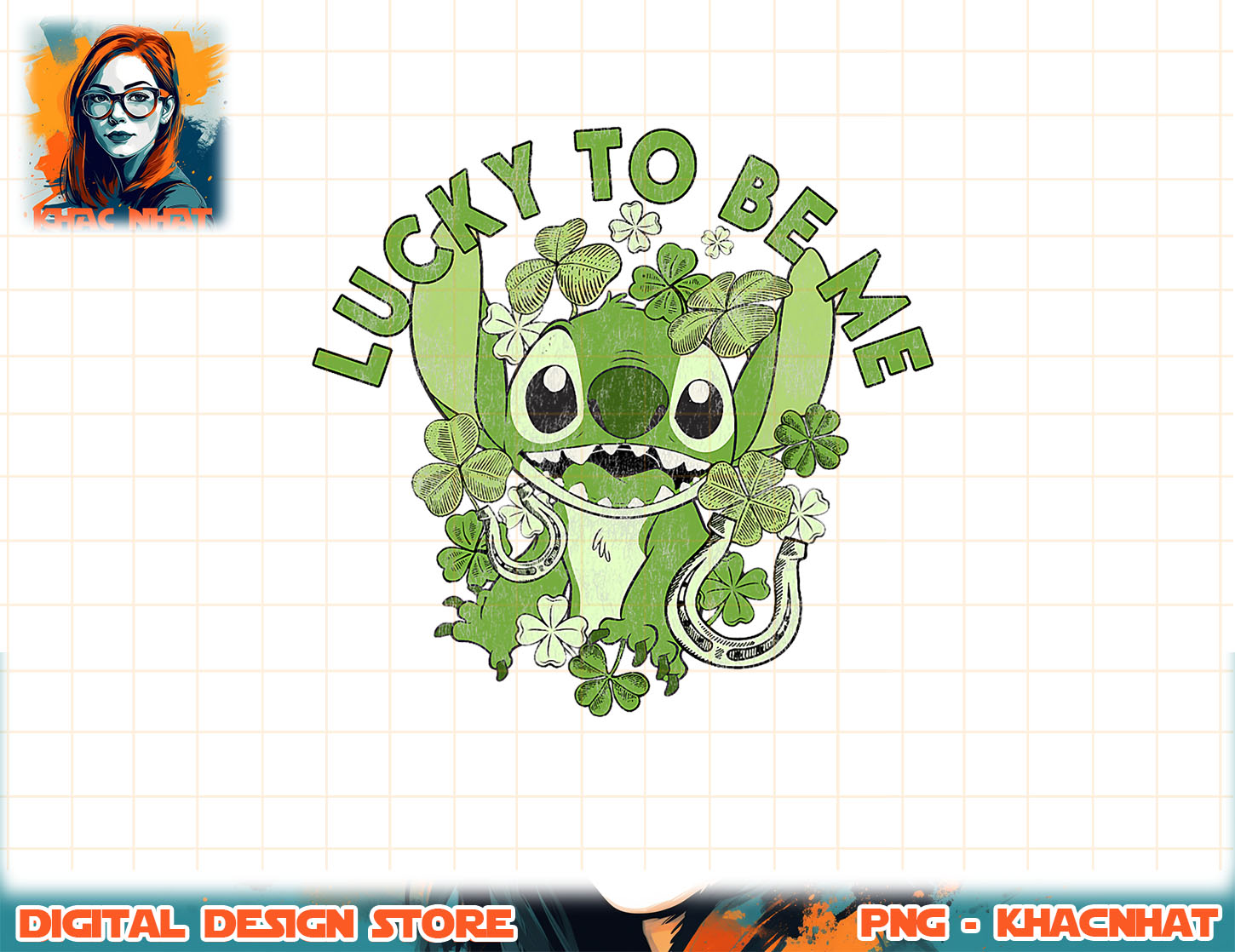 Disney Lilo & Stitch Lucky Stitch St. Patrick's Day Clover T - Inspire ...