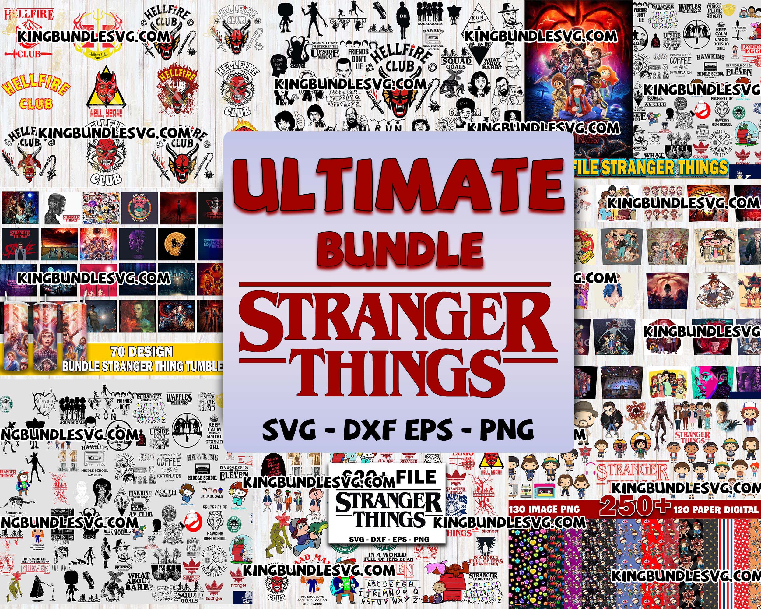 ultimate stranger things bundle svg , stranger things svg | Inspire Uplift
