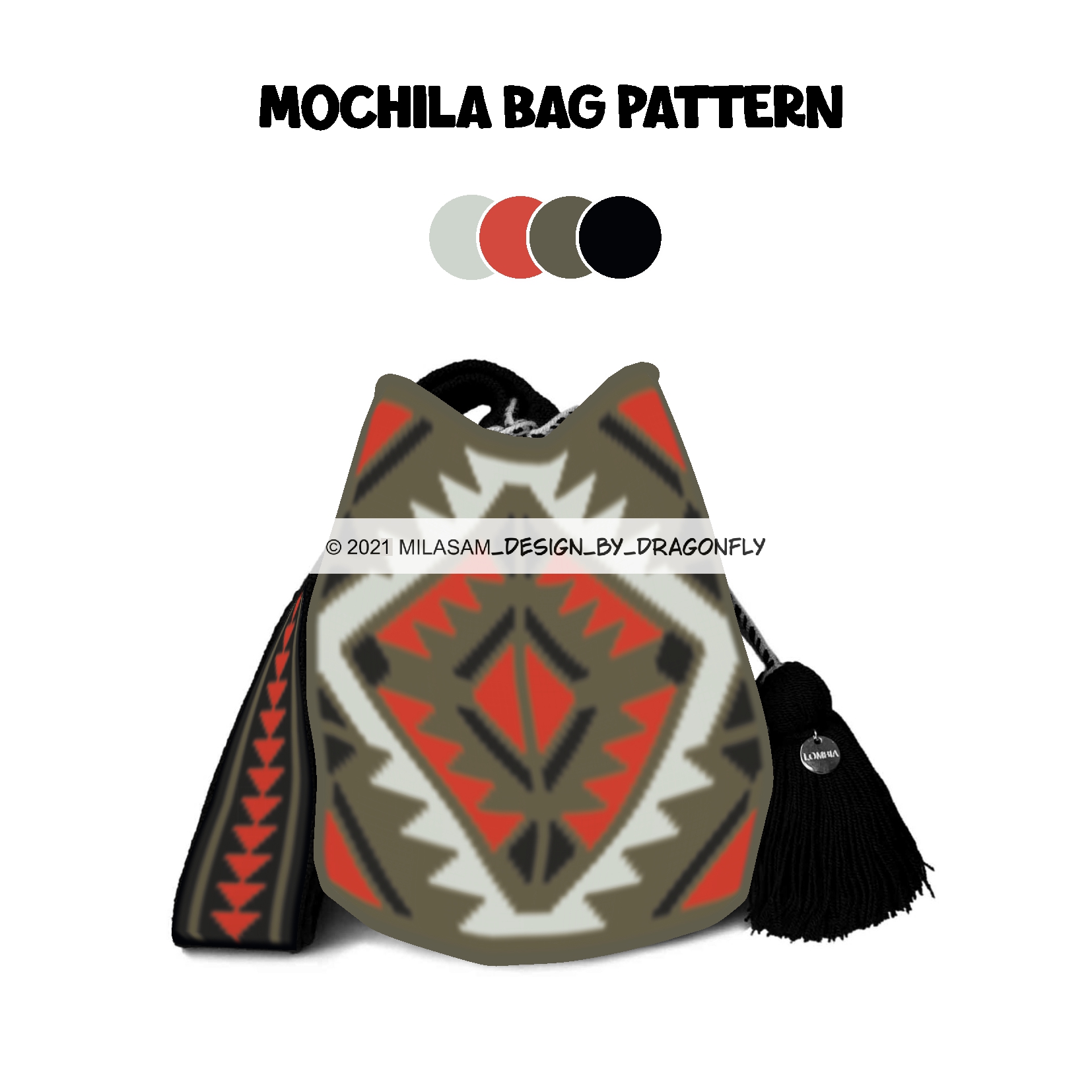 Wayuu mochila bag patterns / Set Traditional - Inspire Uplift