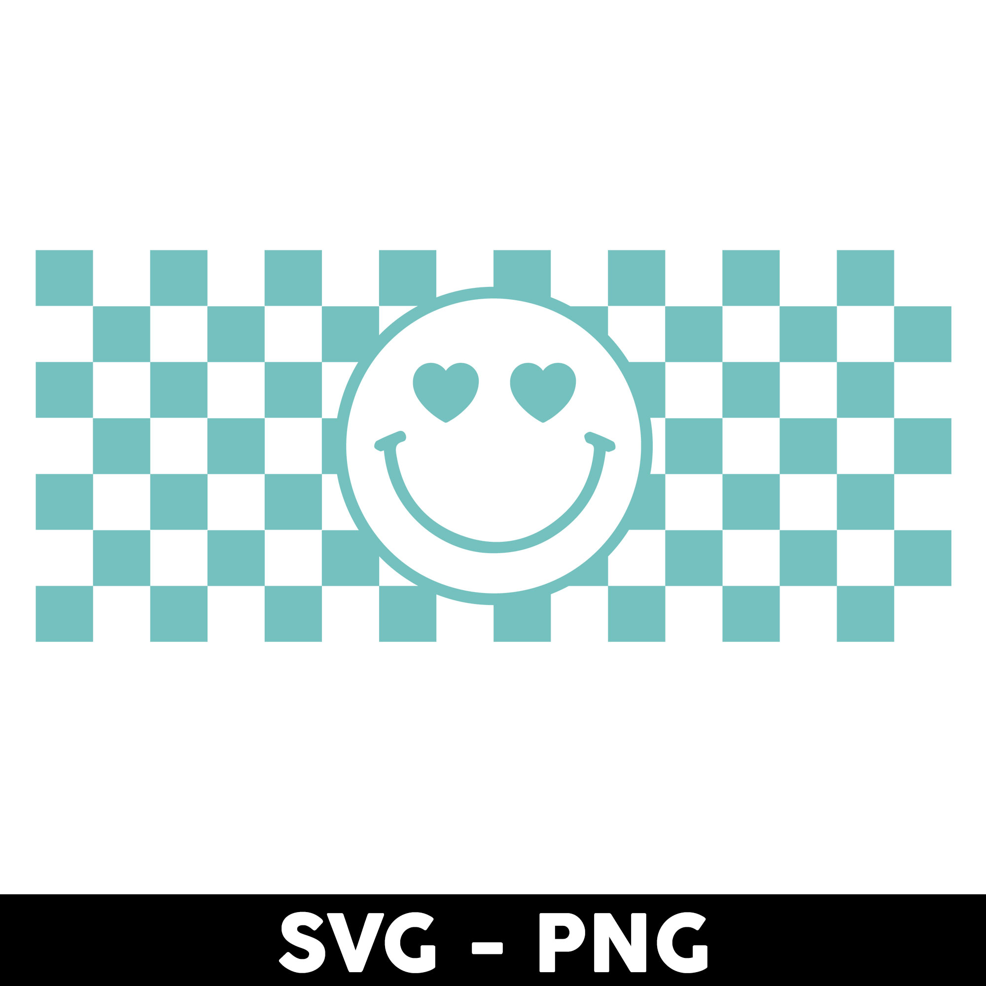 Checkerboard Blue Svg, Checkerboard Svg, Smile Face Plaid Sv | Inspire ...