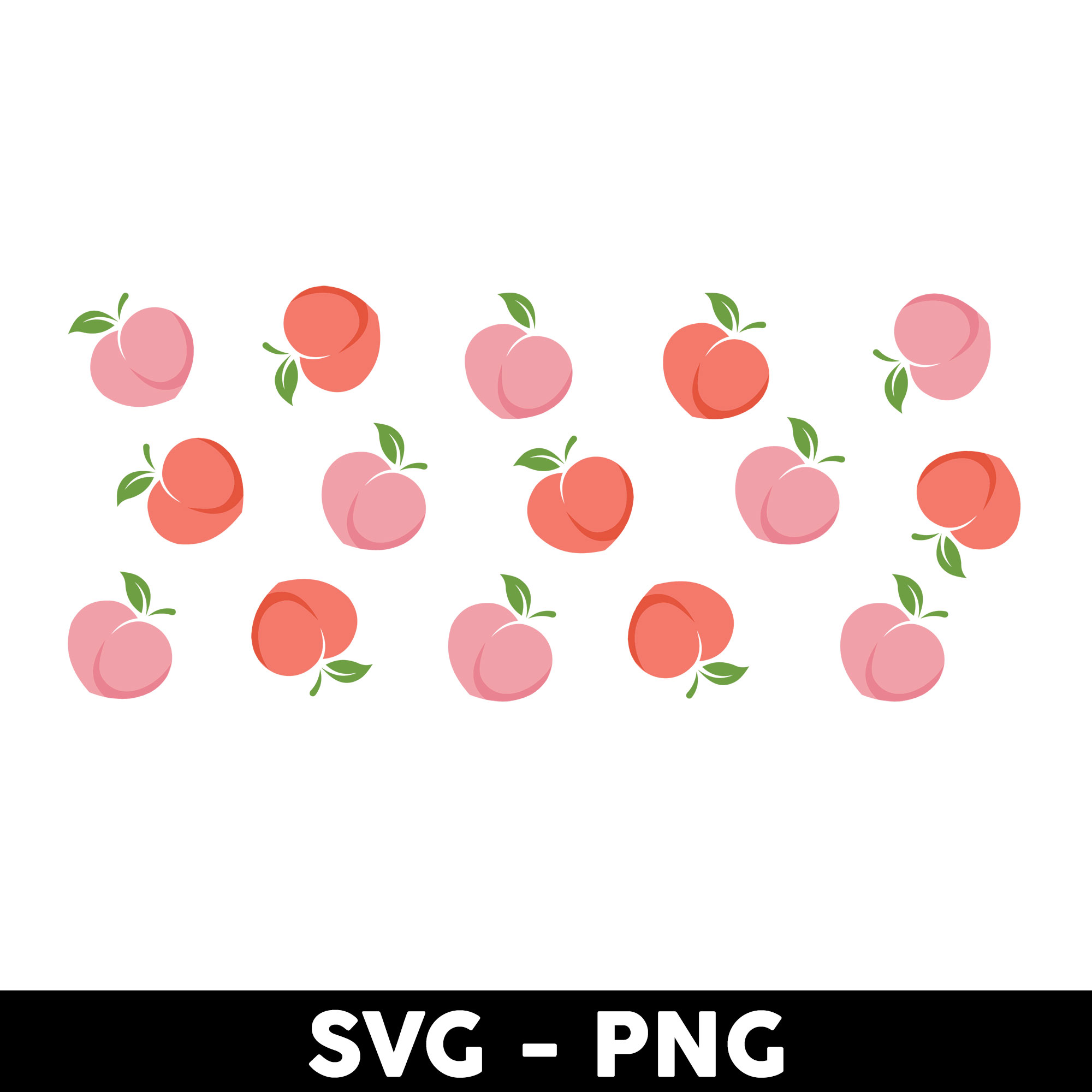 Peach Libbey Glass Can Svg, Peach Svg, Fruit Svg, Checkered | Inspire ...