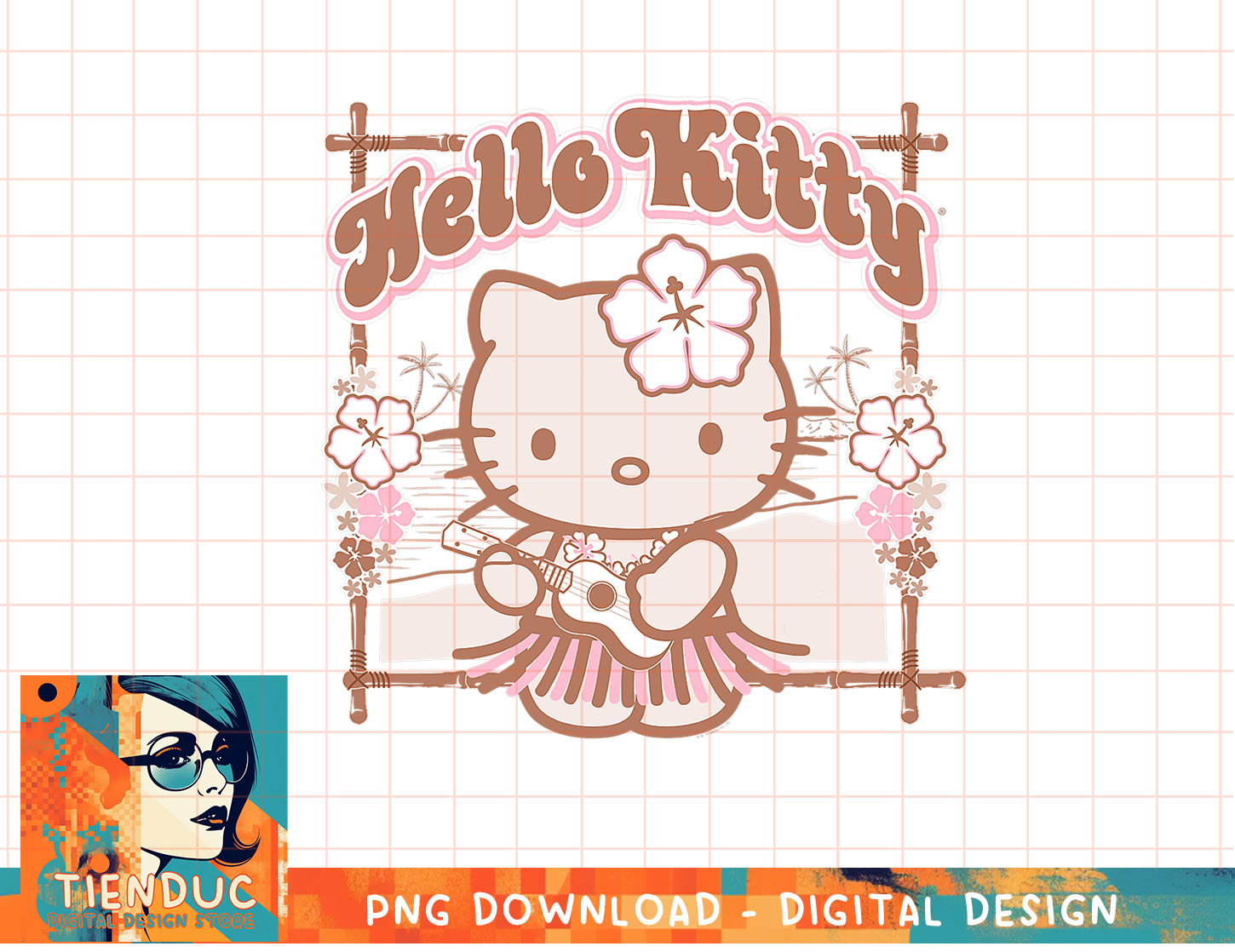 Hello kitty Hula Summer Tee Shirt.pngHello kitty Hula Summer | Inspire ...