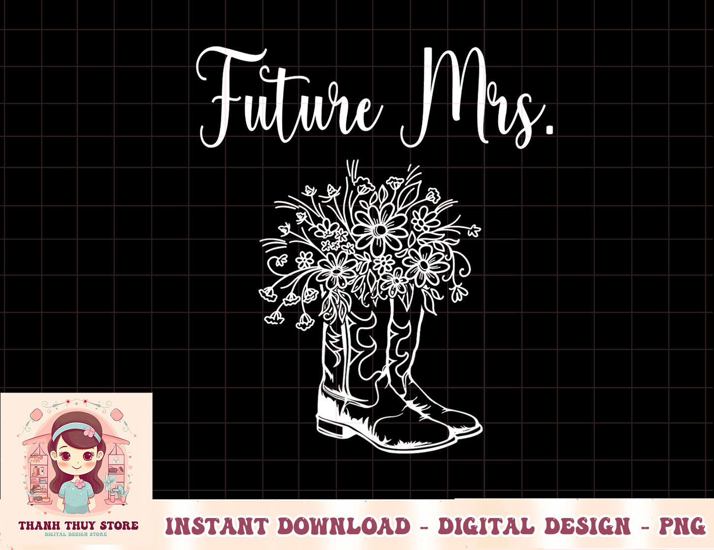 Future Mrs. Bride To Be Bridal Western Country Wedding Party | Inspire ...