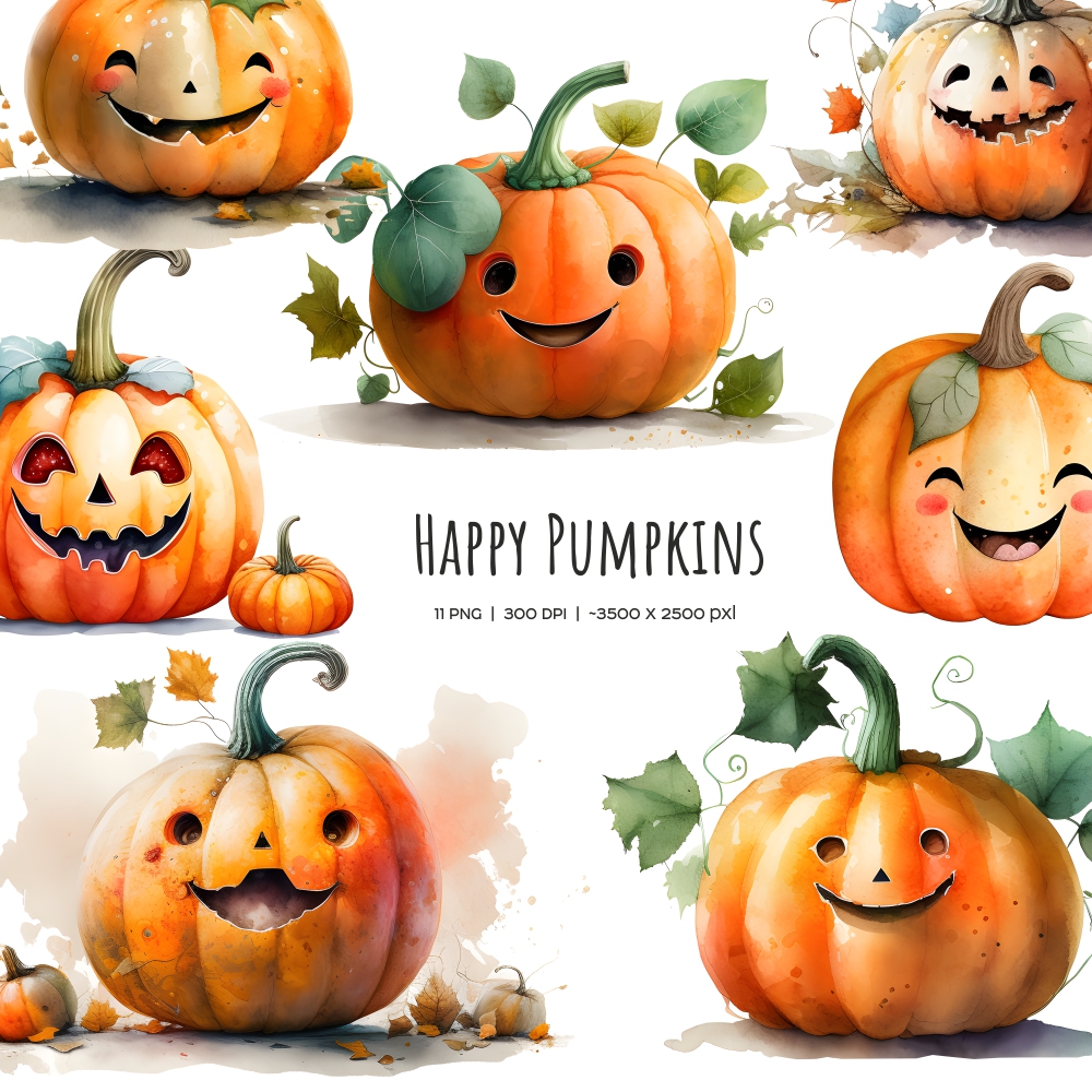 Happy Pumpkin Png
