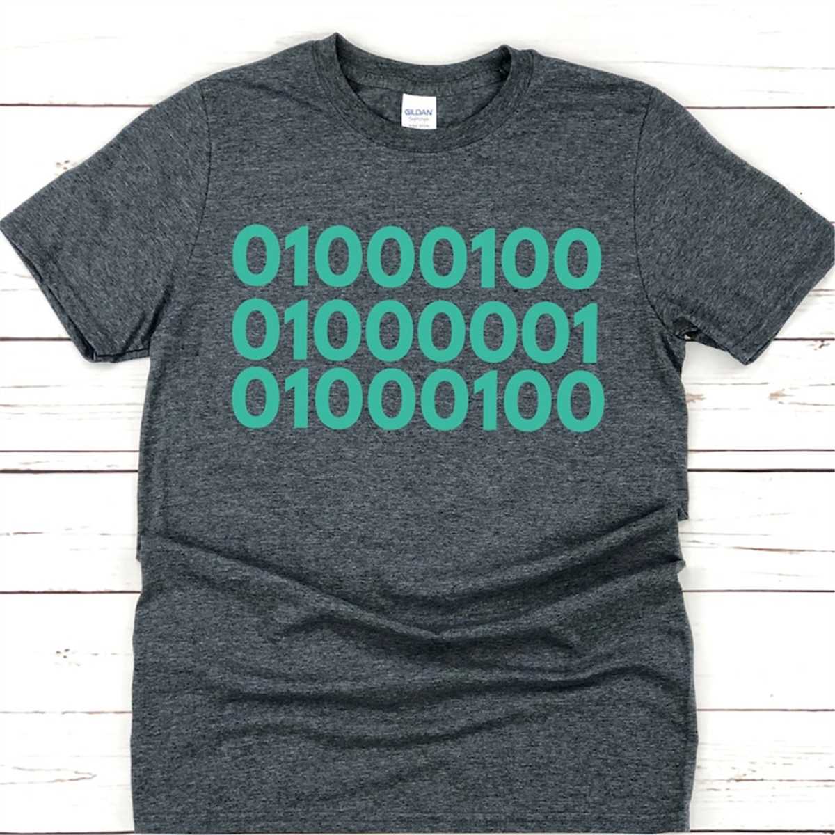 DAD in Binary Code Shirt - Father's Day Shirts Gifts - Cool | Inspire ...