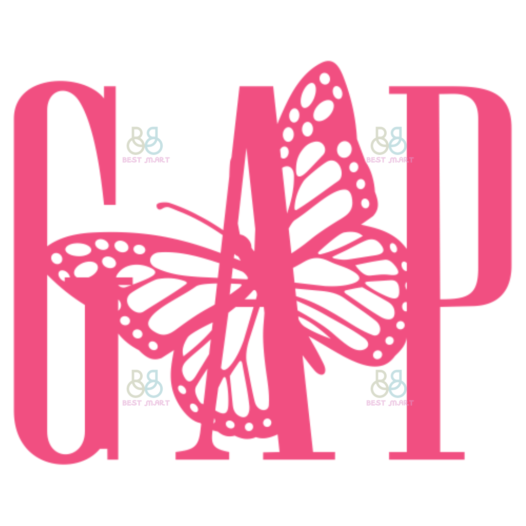 Gap Butterfly Logo Svg, Gap Logo Svg, Butterfly Logo Svg, Br - Inspire ...