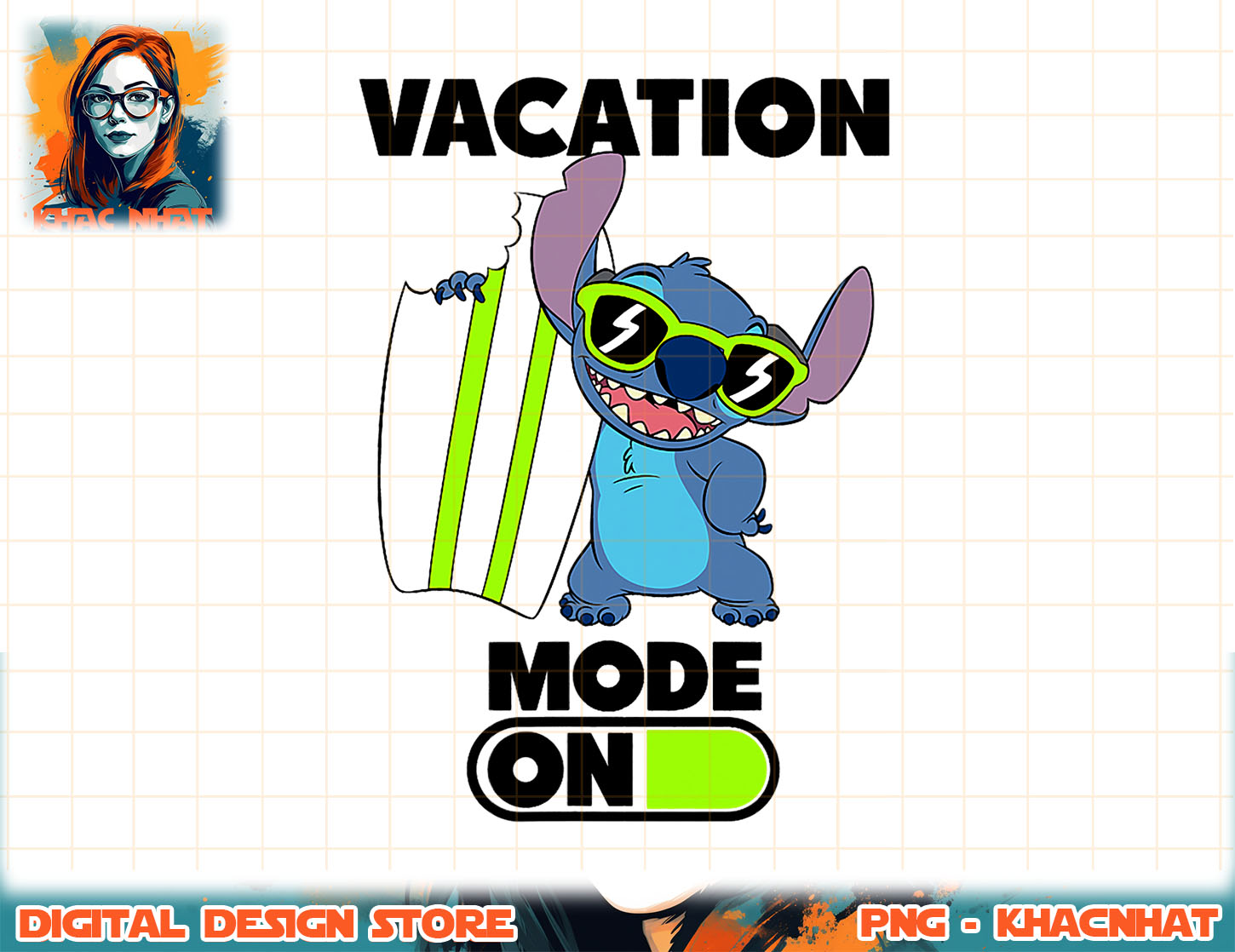 Disney Lilo & Stitch Vacation Mode T-Shirt copy png | Inspire Uplift