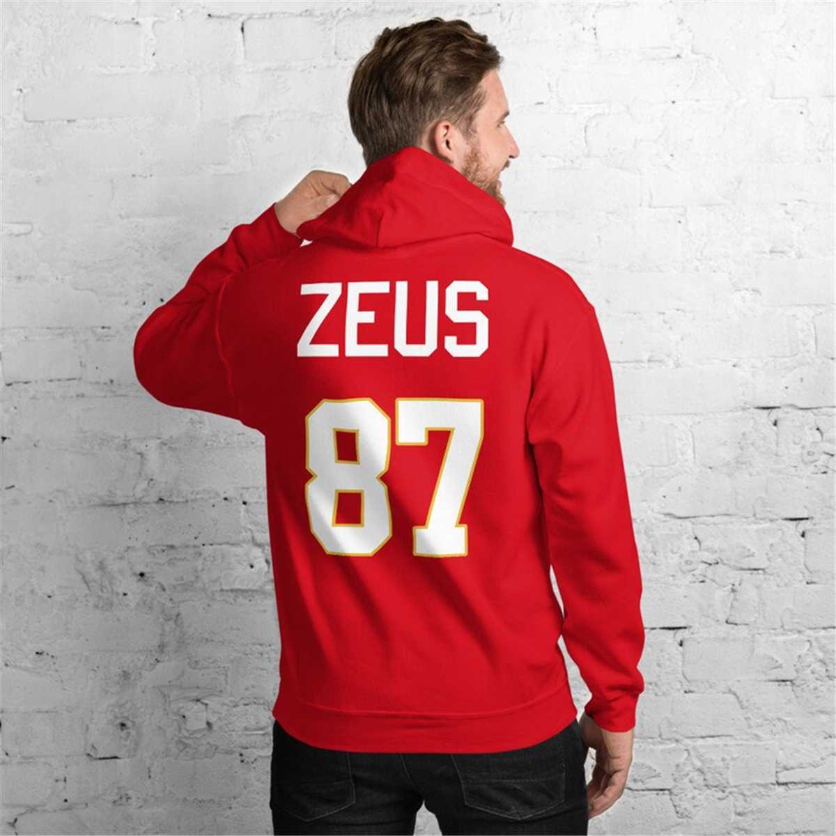 Limited Edition Travis Kelce, Zeus 87 Jersey Style Shirt, Ka | Inspire ...