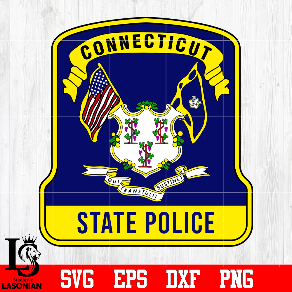 Kentucky State Police Badge Outline